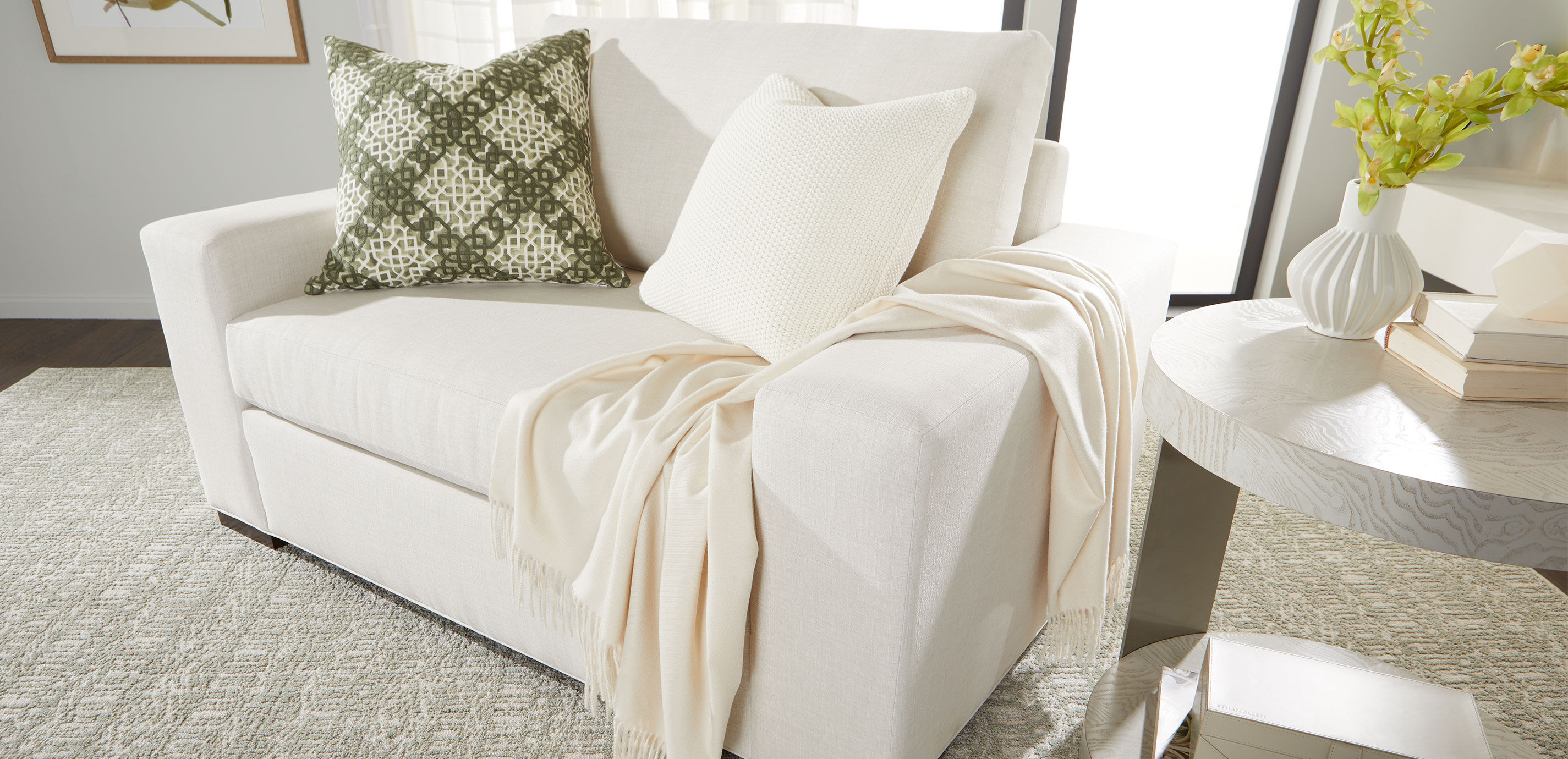 Ethan allen chair and a half store