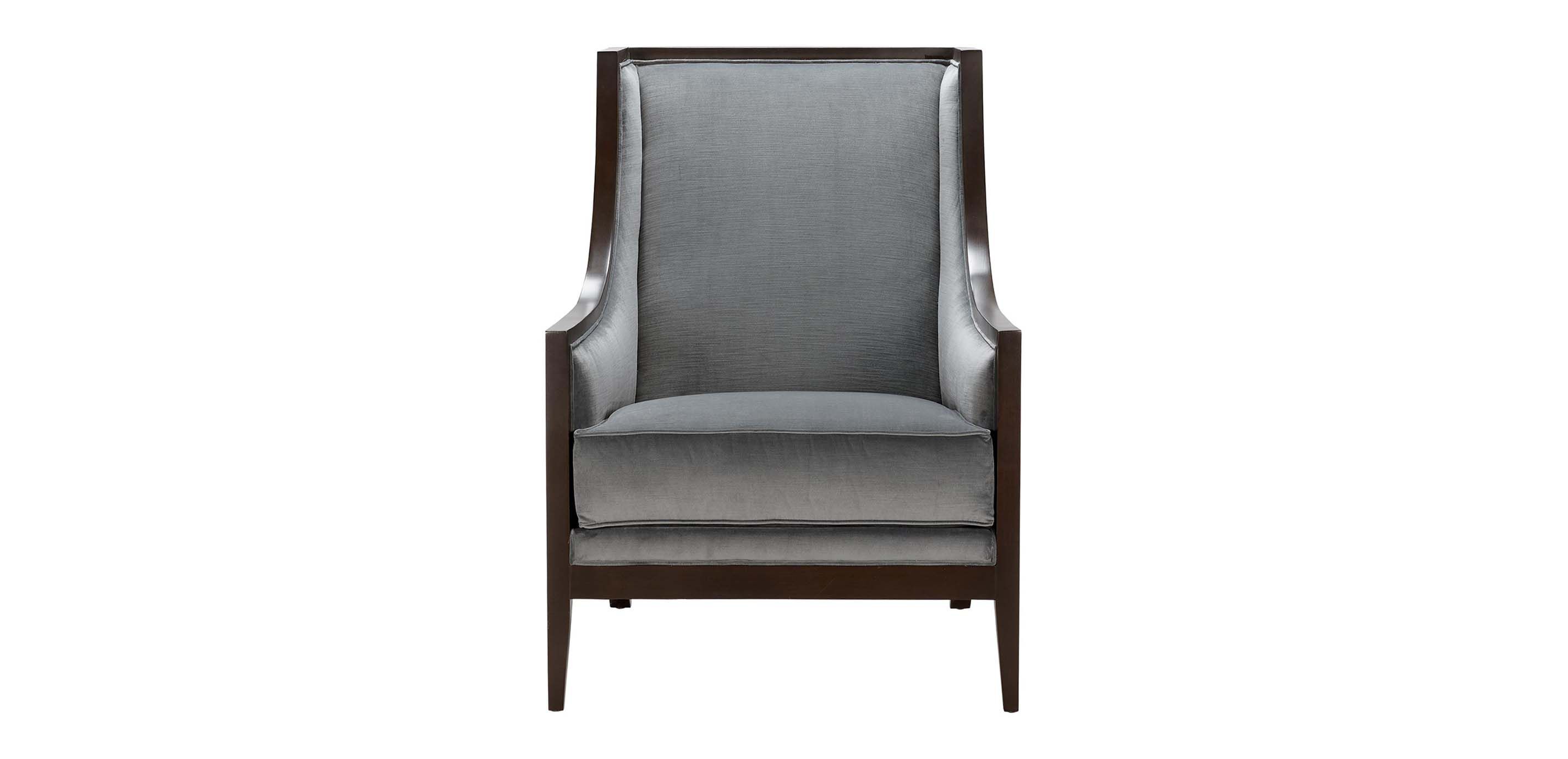 Caden High-Back Wing Chairs | Fabric Wingback Chair | Ethan Allen