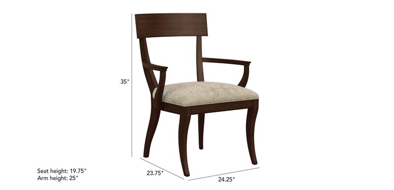 Klismos Armchair | Arm & Host Chairs | Ethan Allen