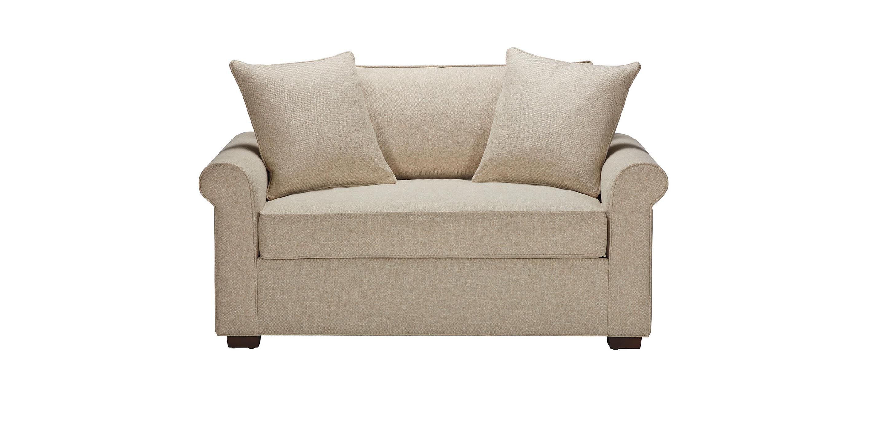 Spencer Roll-Arm Sleeper Sofa | Modern Pullout Couch | Ethan Allen