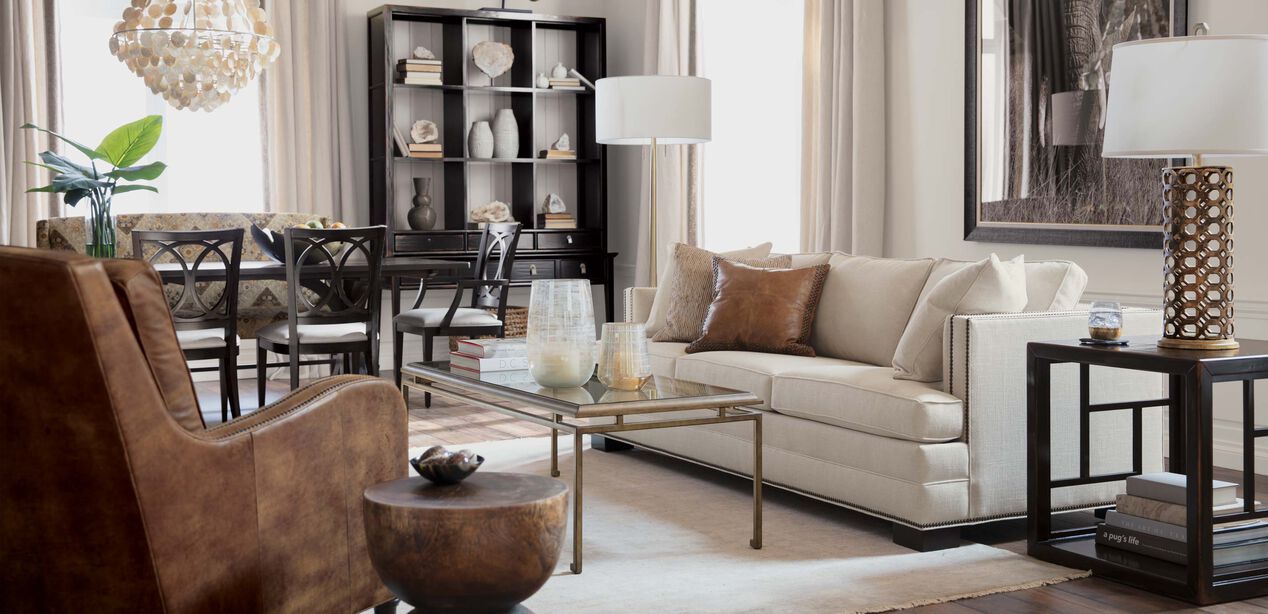 Ghordies Rug, Gray/Gray | Traditional Patterned Rugs | Ethan Allen