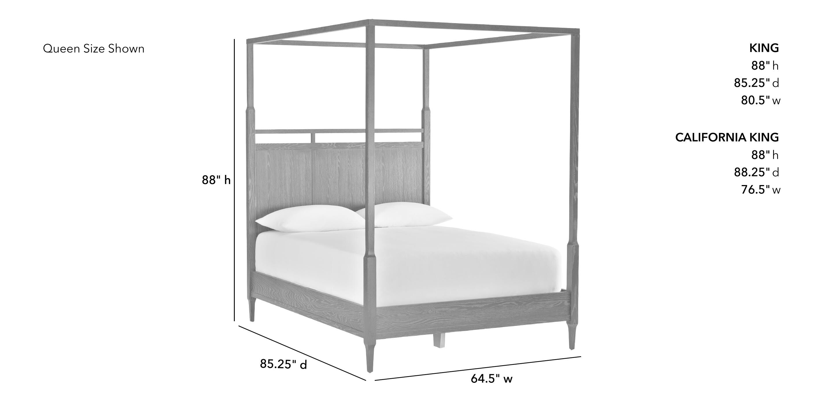 Arya Poster Bed: Shaker-Inspired Pencil Post Bed | Ethan Allen