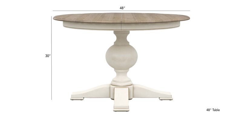 Cooper Rustic Round Dining Table | Dining Tables | Ethan Allen