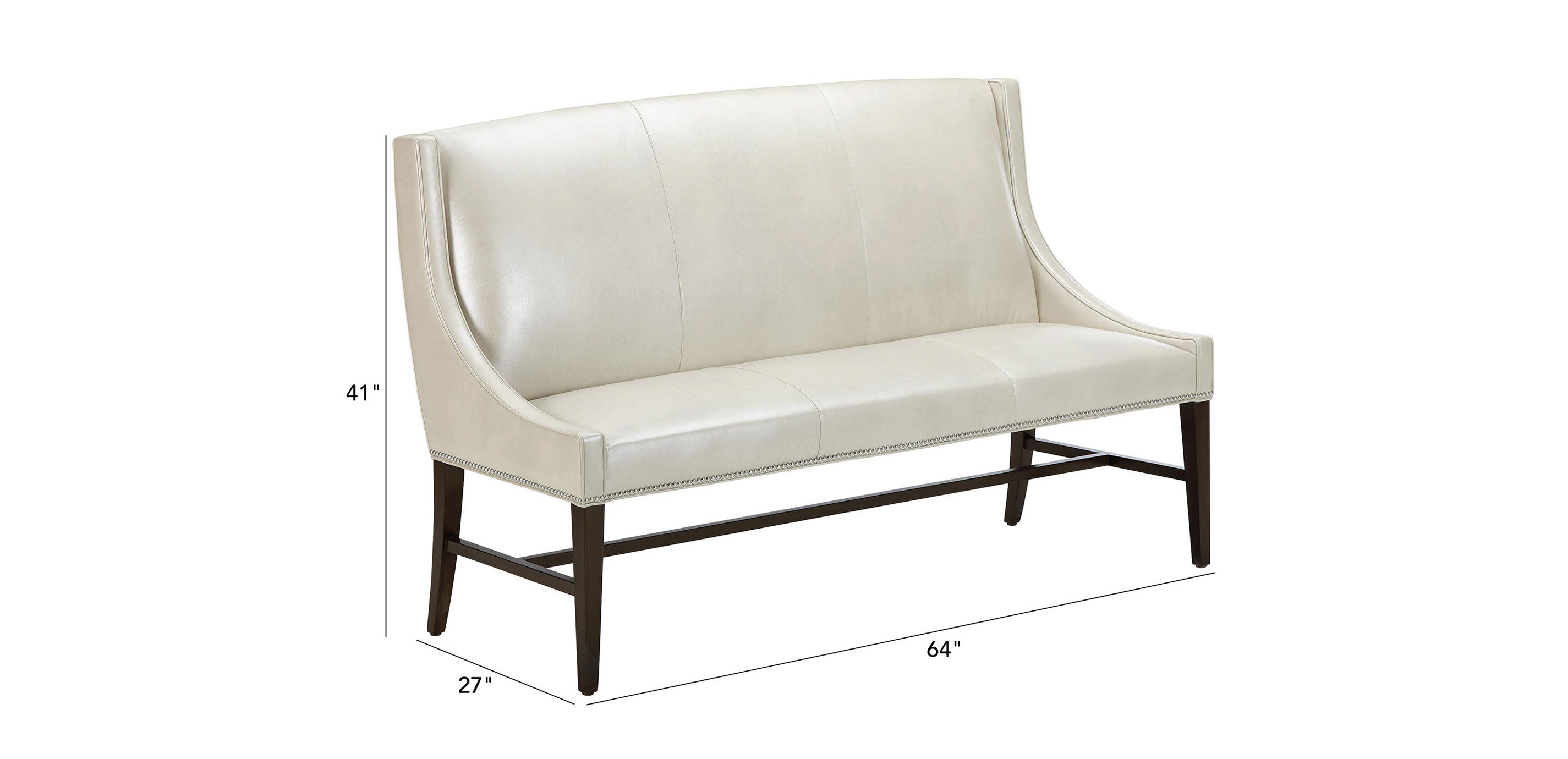 Aldrich Leather Bench | Ottomans & Benches | Ethan Allen