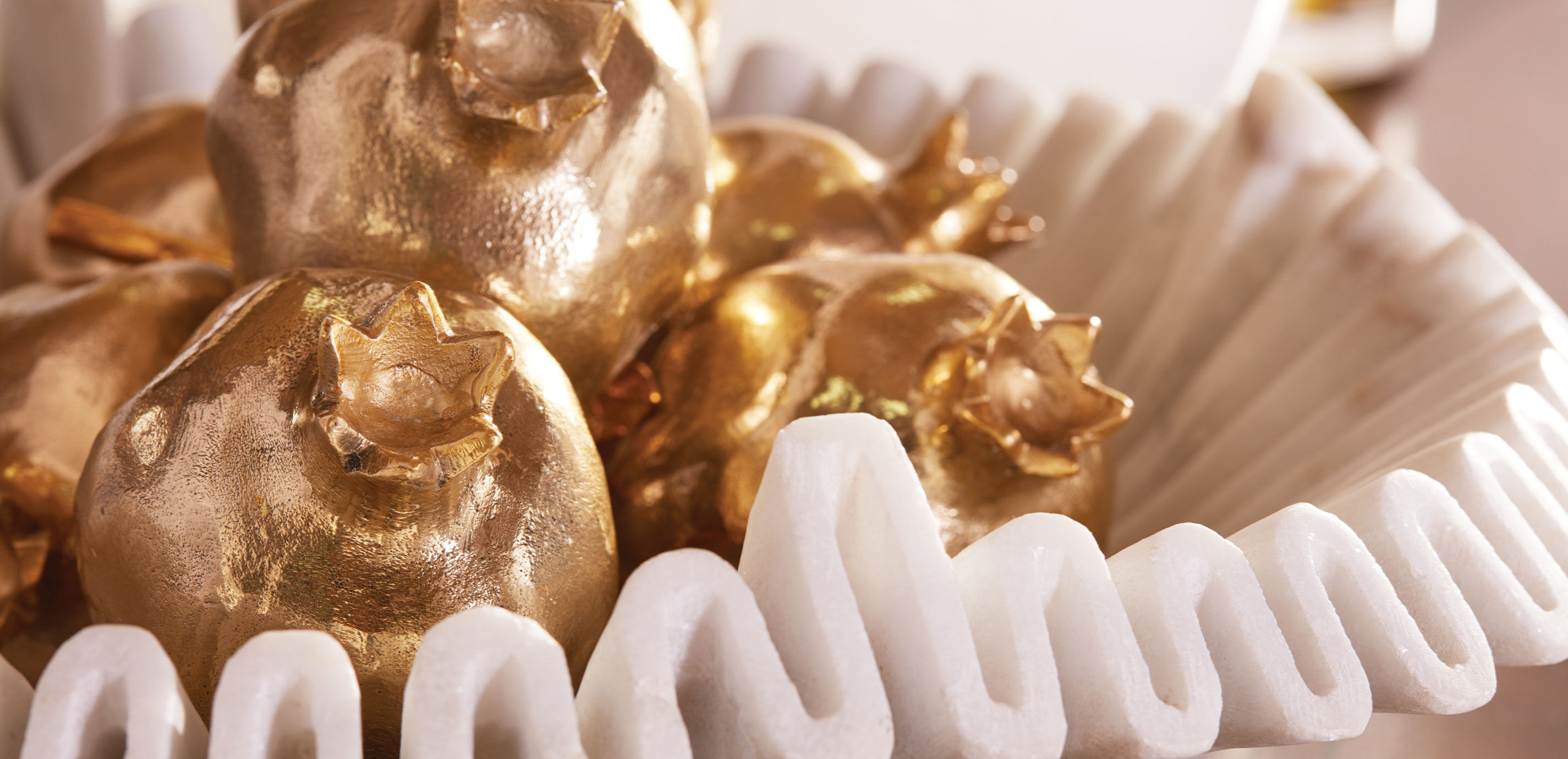 Gold Pomegranate | Decorative Accents | Ethan Allen