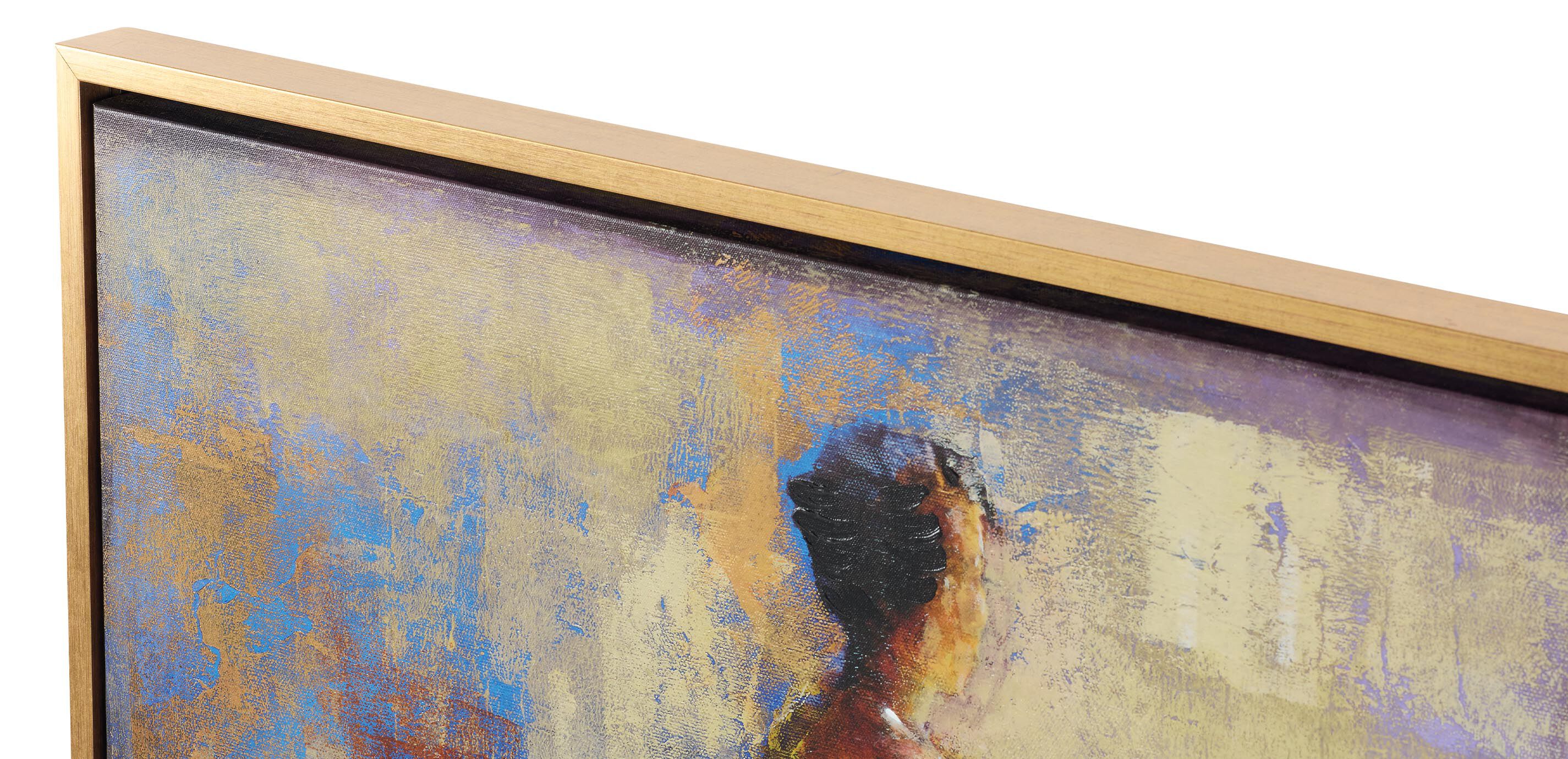 Quande Meme Impressionist Figure Artwork | Ethan Allen