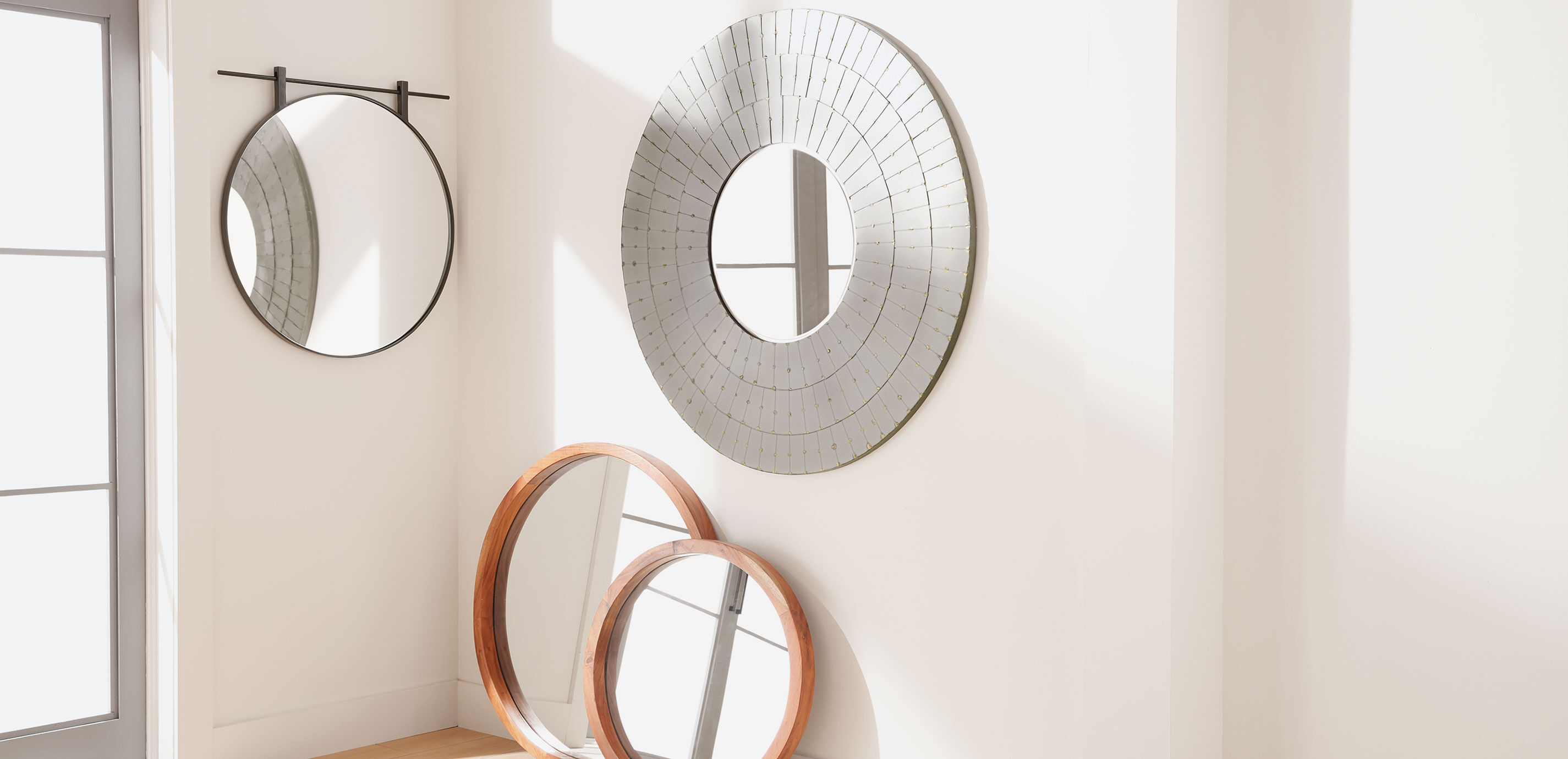 Devon Iron Mirror | Modern Iron Mirror | Ethan Allen