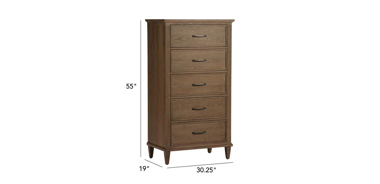 Ashland Tall Bedroom Dresser | Farmhouse Dresser | Ethan Allen