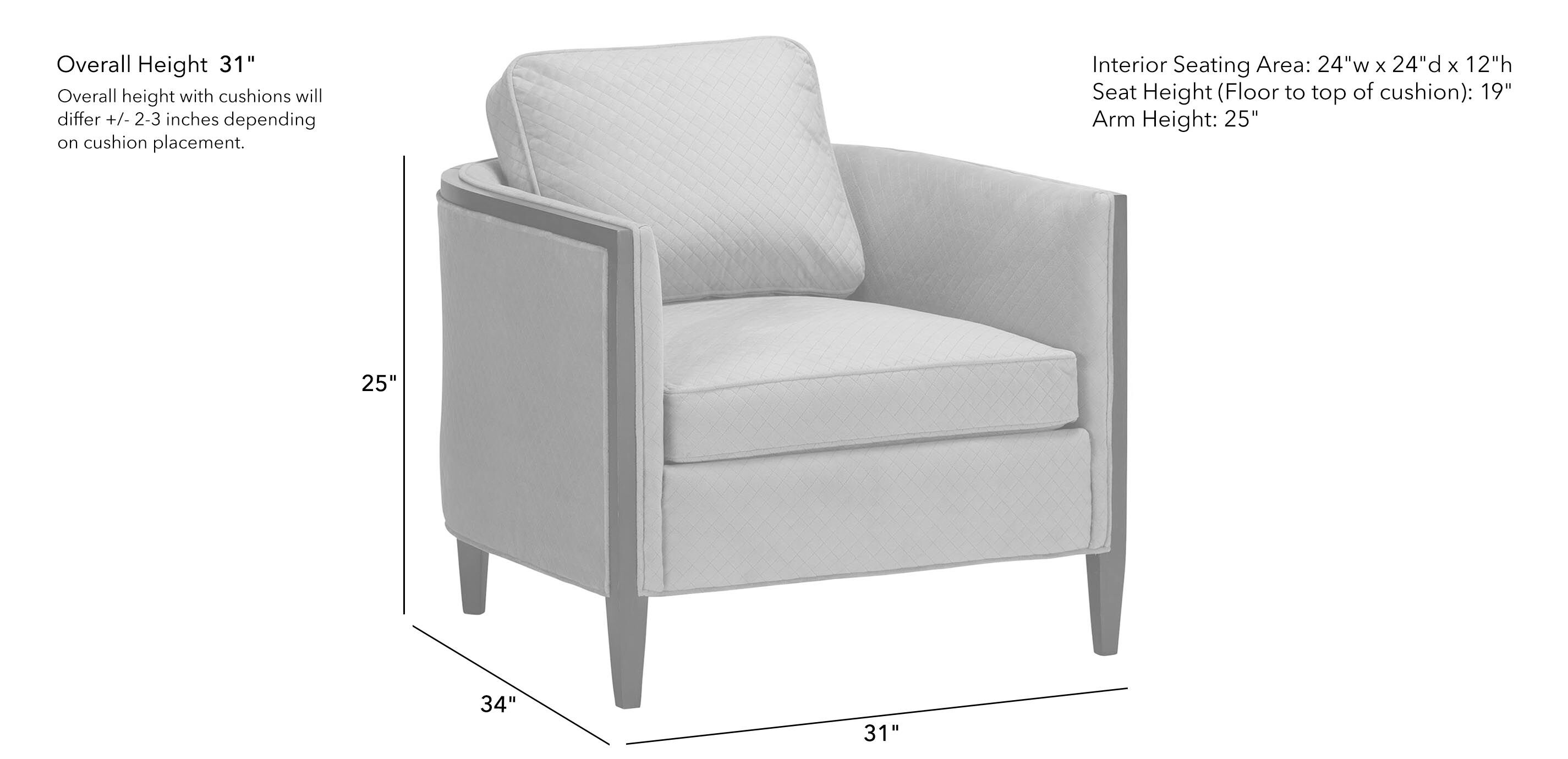 Portland Barrel Chair | Modern Art Deco Chair | Ethan Allen