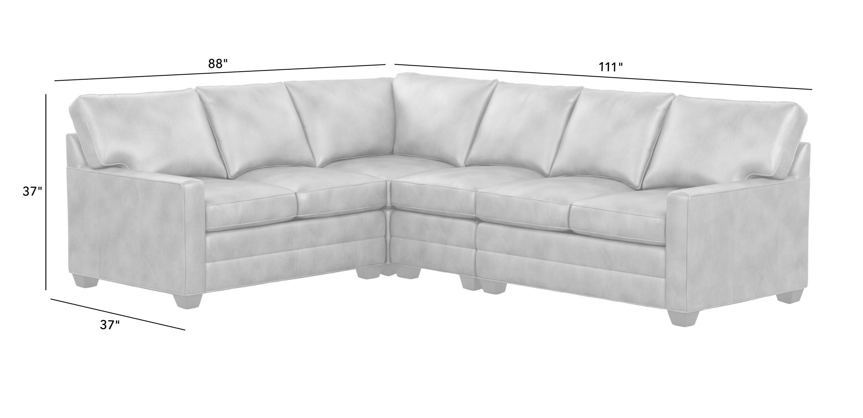 Ethan allen small sectional store