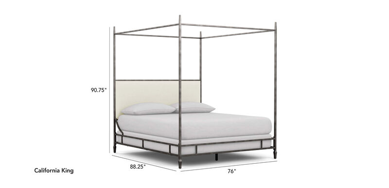 Lincoln Upholstered Poster Bed | Beds | Ethan Allen
