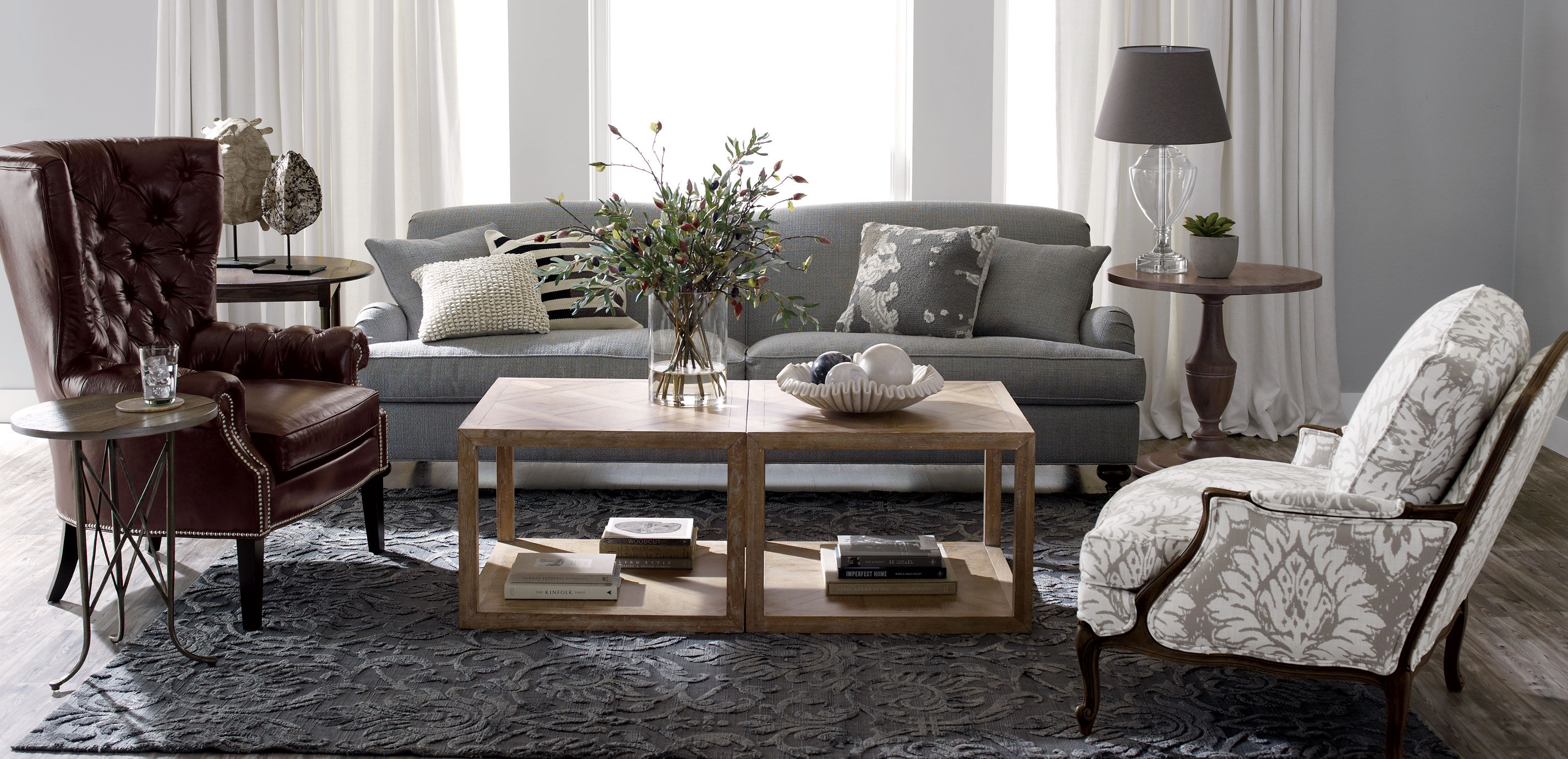 Eloise Pedestal Table | Side Tables | Ethan Allen