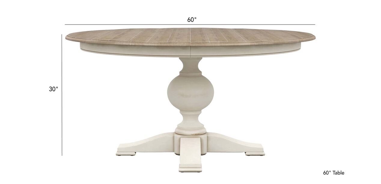 Cooper Rustic Round Dining Table | Dining Tables | Ethan Allen