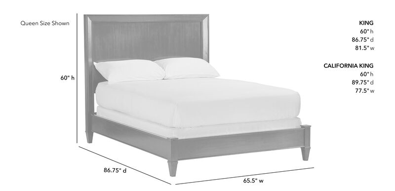 Andover Low-Profile Solid Wood Platform Bed Frame | Ethan Allen