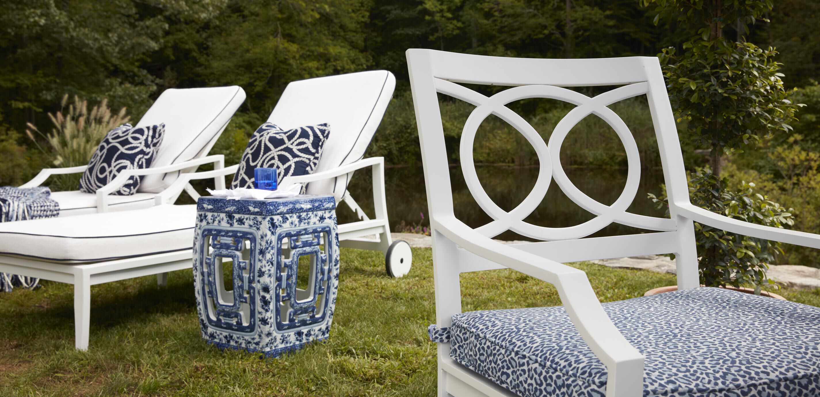Pierced Garden Seat | Accent Tables | Ethan Allen