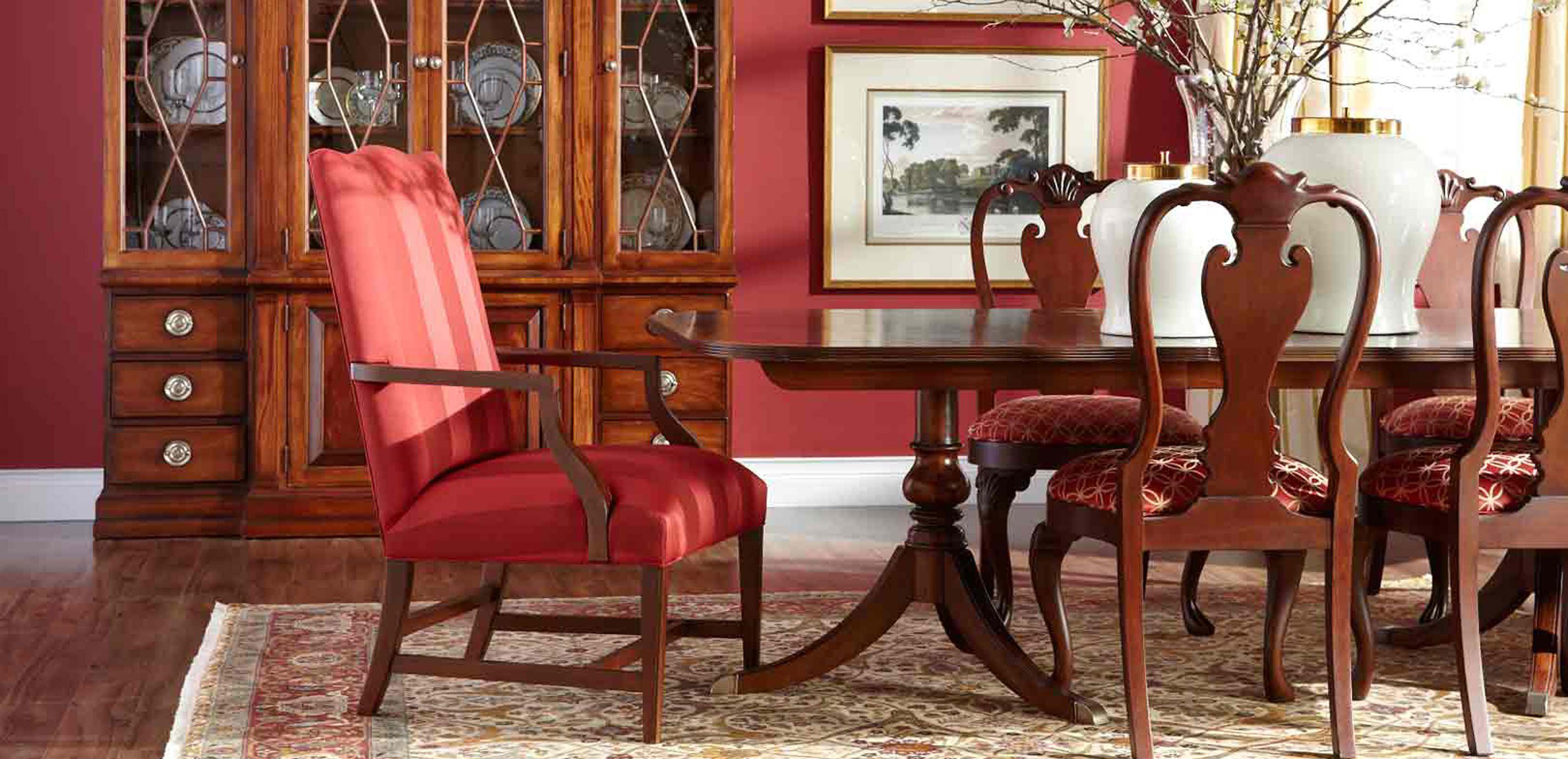 Abbott Double Pedestal Dining Table | Newport | Ethan Allen
