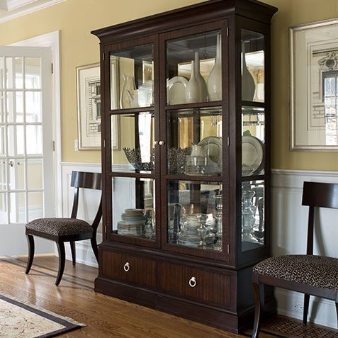Ethan allen display cabinet store