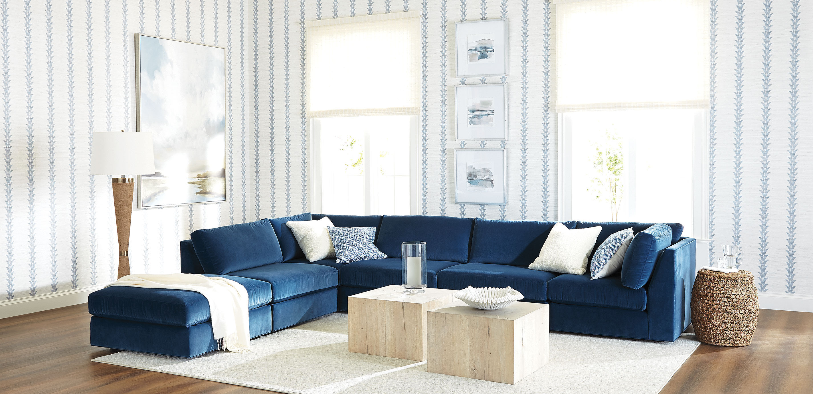Daydreamer Modular Sectional Armless Seat | Ethan Allen