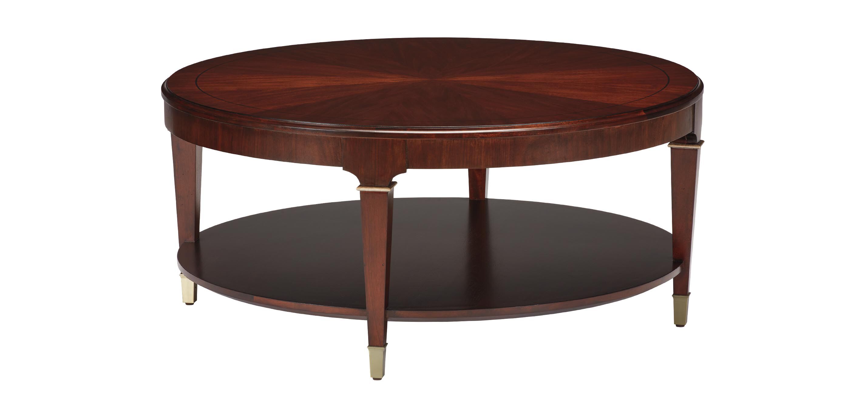 Elton Round Coffee Table | Large Coffee Table | Ethan Allen