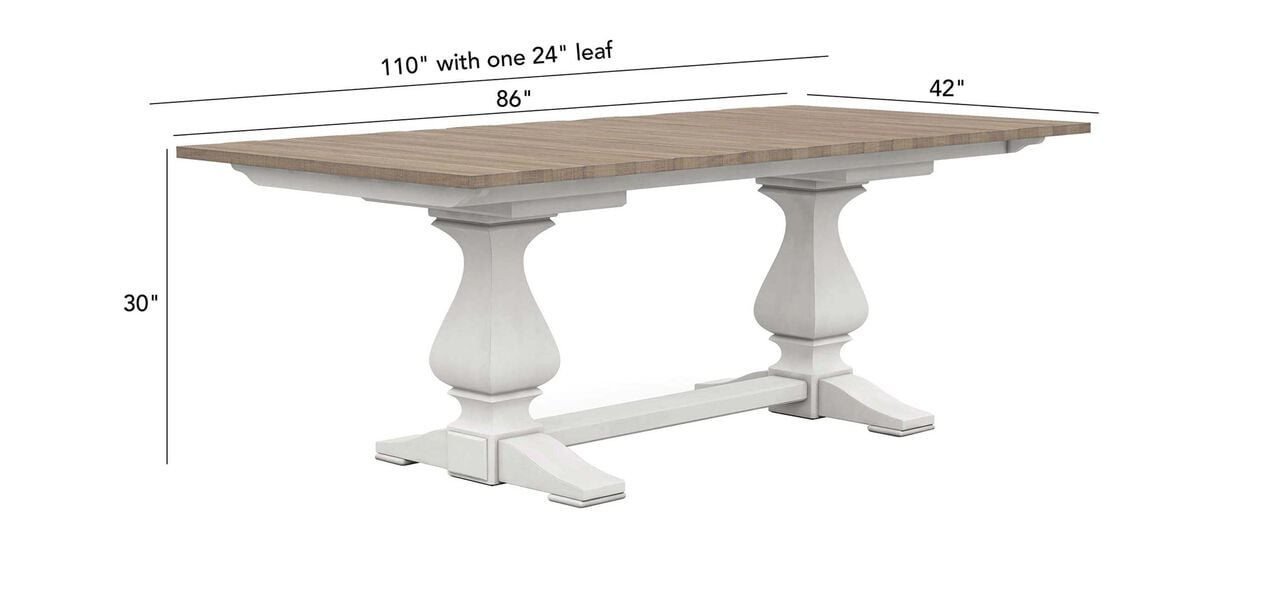 Cameron Extension Rustic Dining Table | Dining Tables | Ethan Allen
