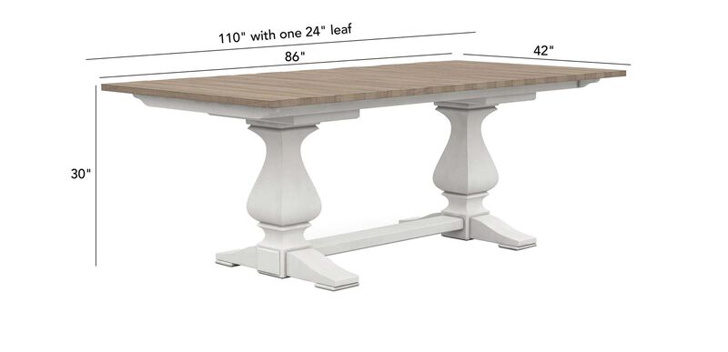 Cameron Extension Rustic Dining Table | Dining Tables | Ethan Allen