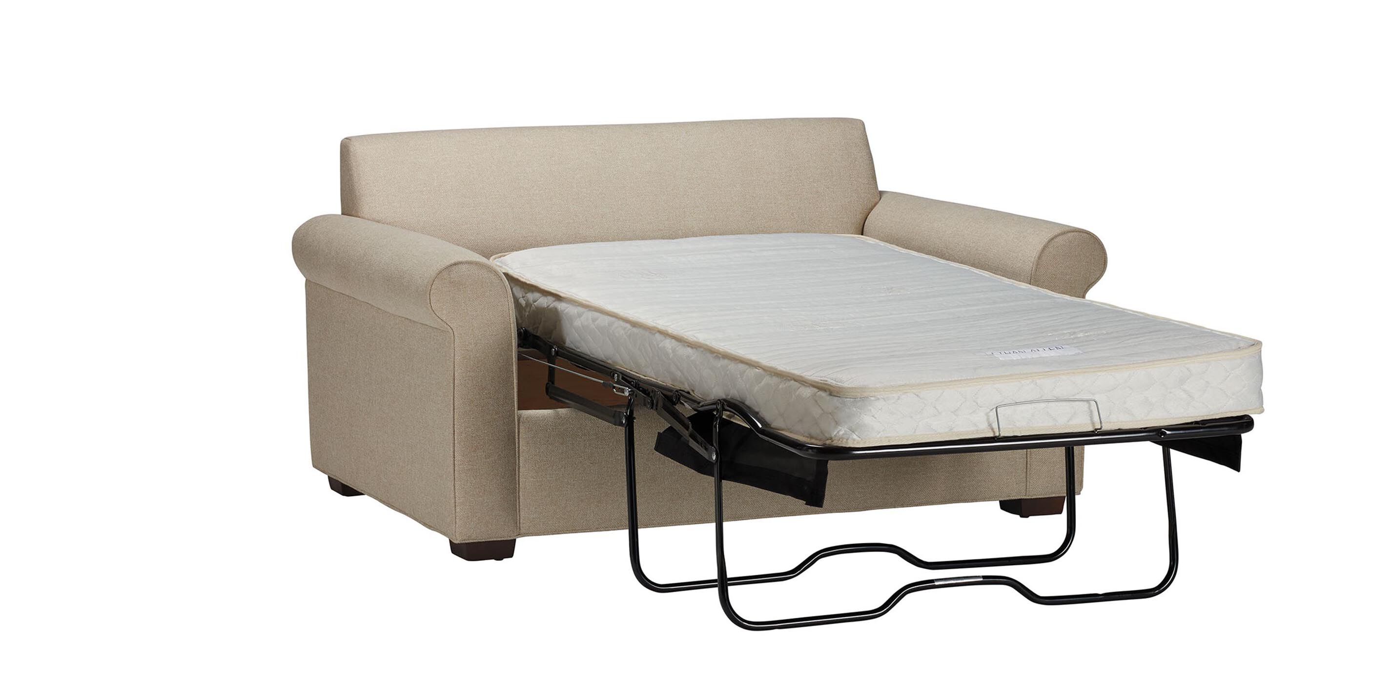 Spencer Roll-Arm Sleeper Sofa | Modern Pullout Couch | Ethan Allen