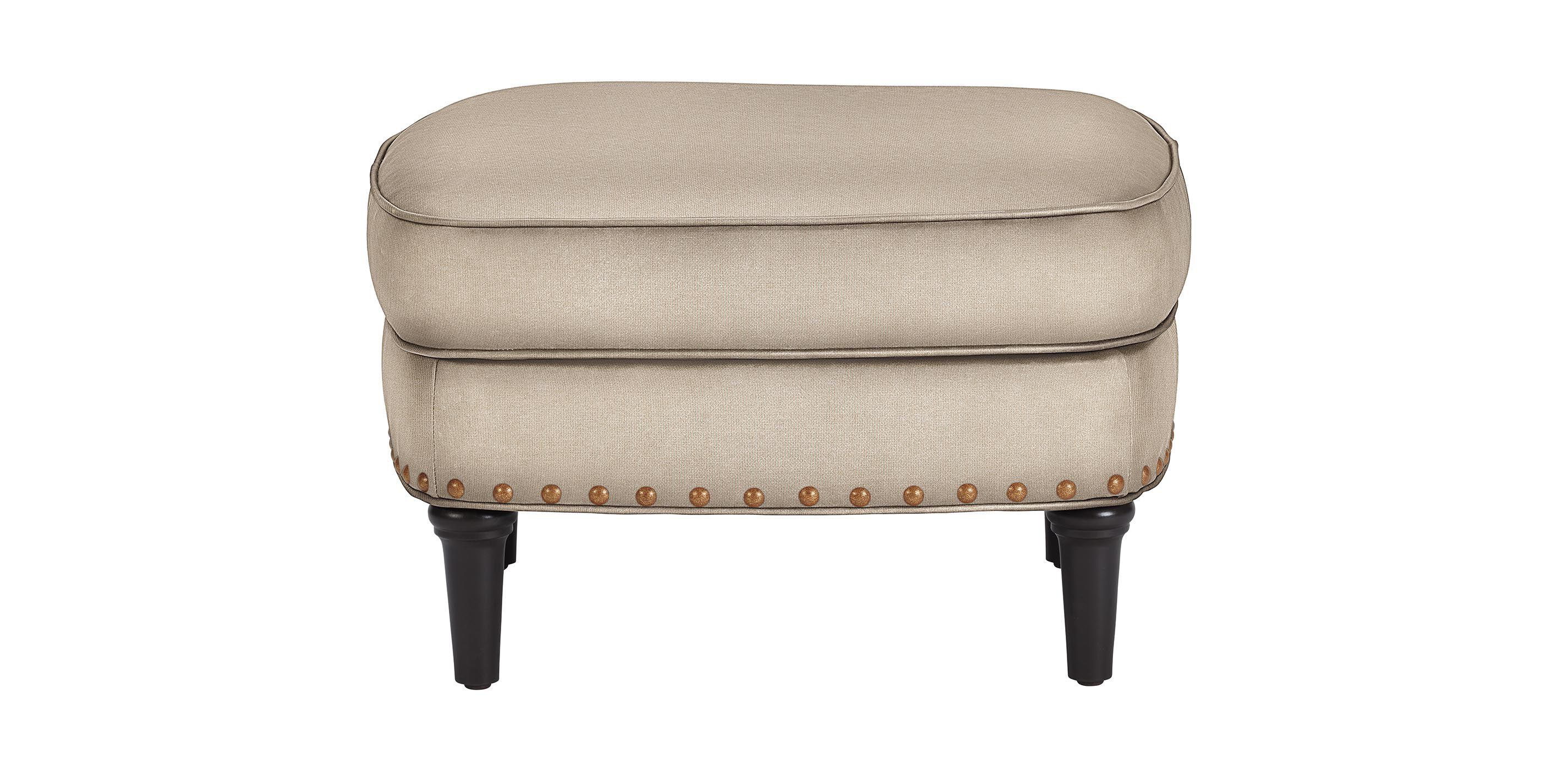 Reede Ottoman | Classic Fabric Ottoman | Ethan Allen