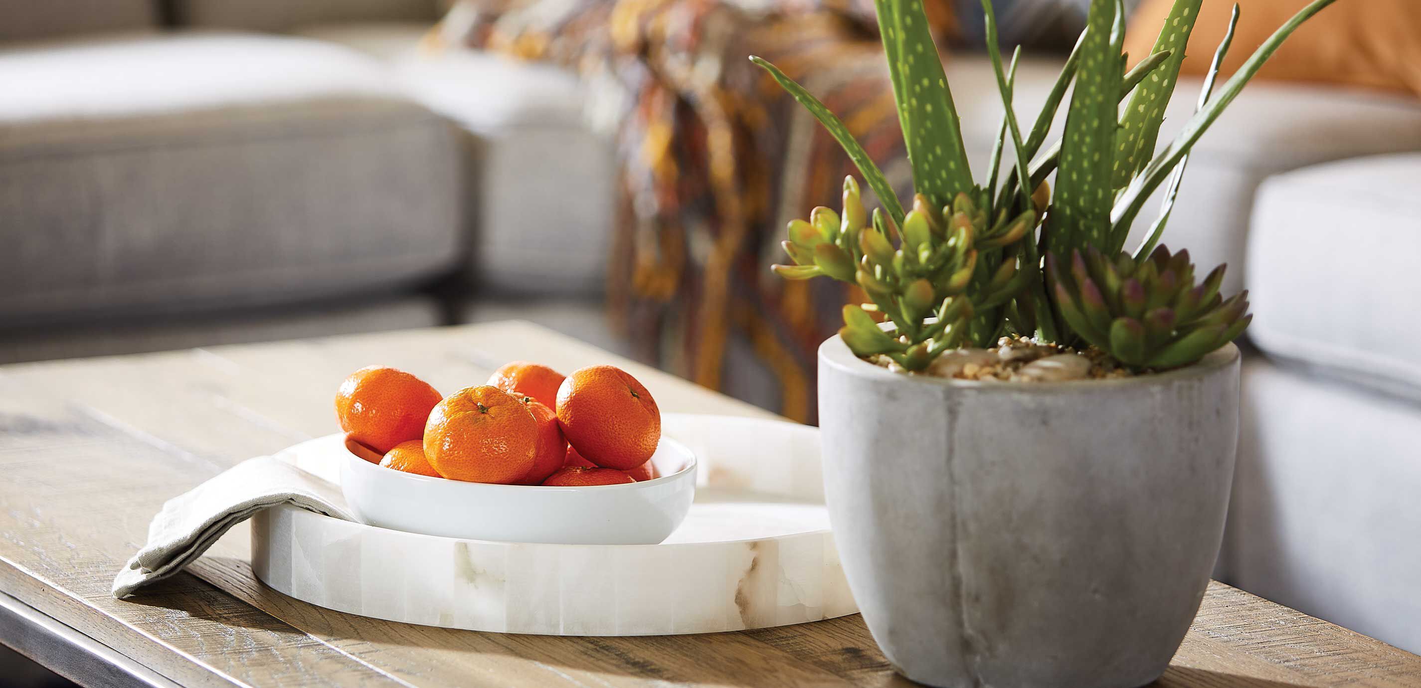 Ranna Decorative Hand-carved Alabaster Tray | Ethan Allen Décor | Ethan ...