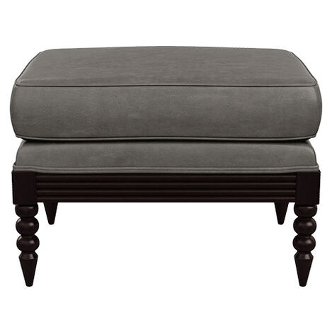 Leather Ottomans & Benches | Ethan Allen
