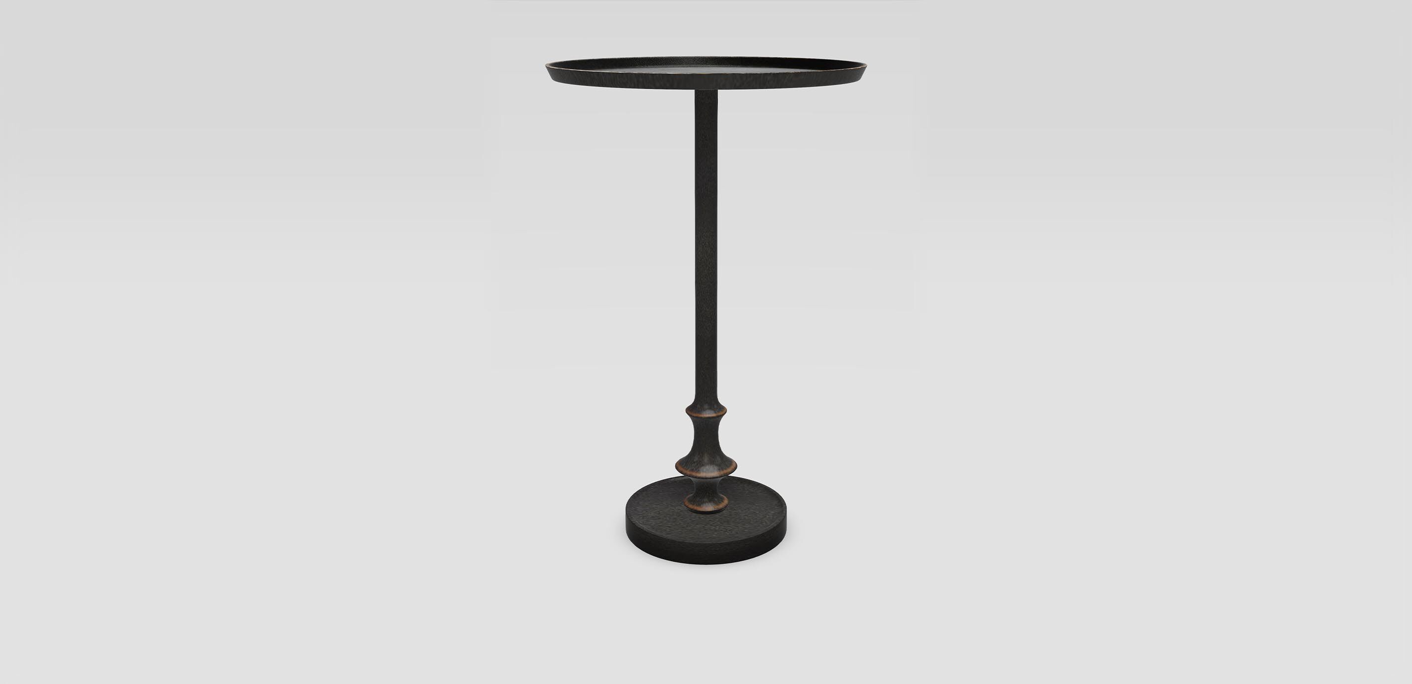 Ethan allen pedestal side table store