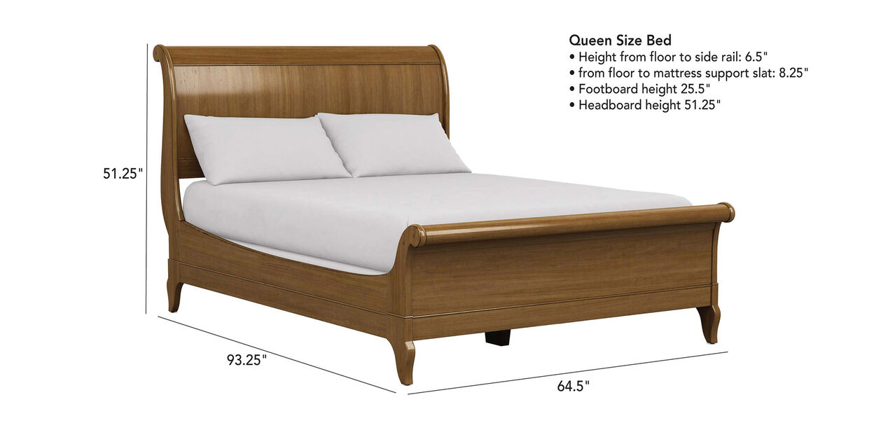 Chloé Bed | Ethan Allen Sleigh Beds | Ethan Allen