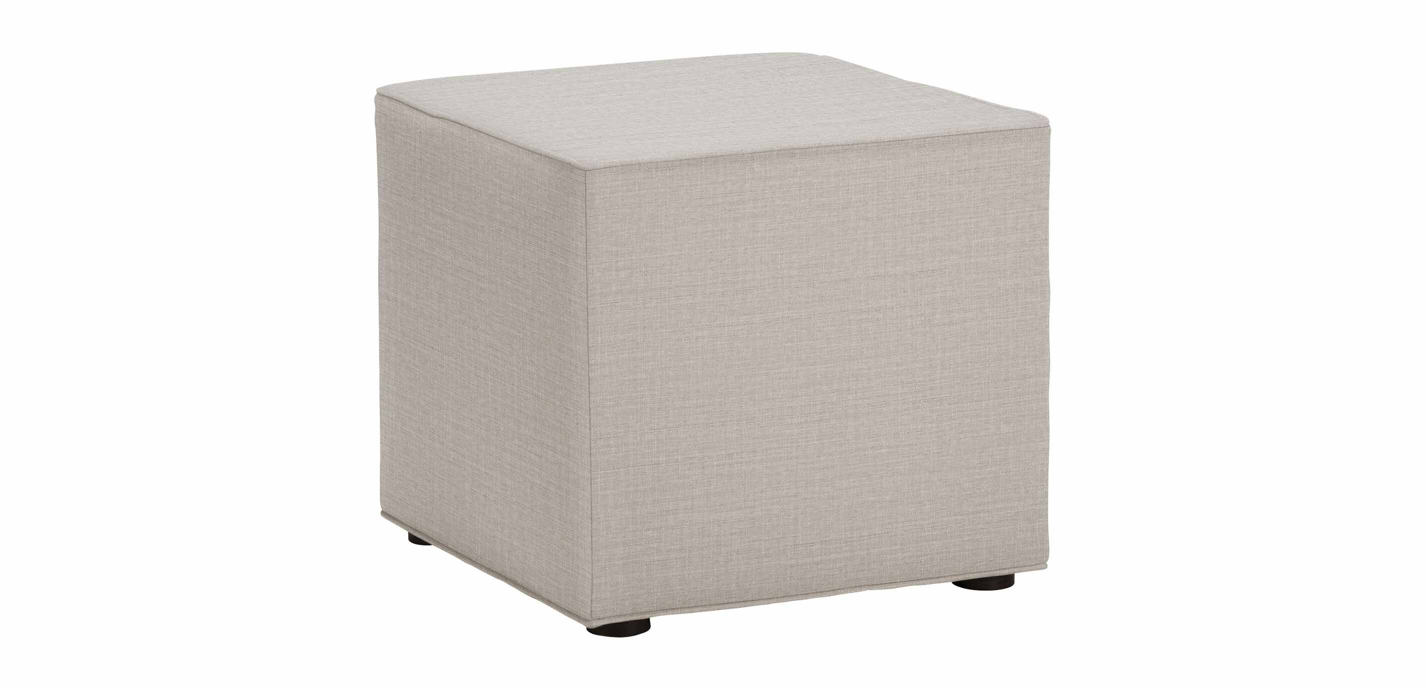 Dacian Cube Ottoman | Cube Shaped Ottoman | Ethan Allen