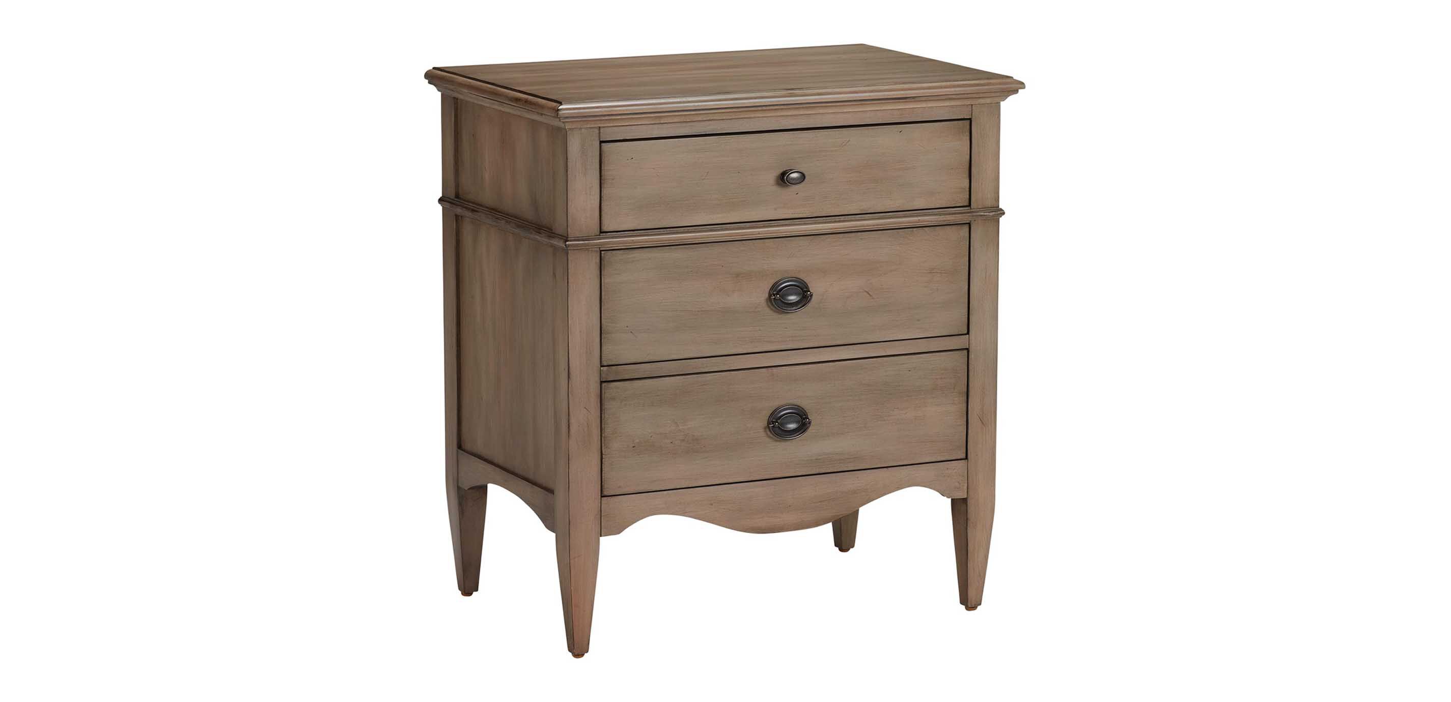 Penrose Night Table | 3-Drawer Night Table | Ethan Allen