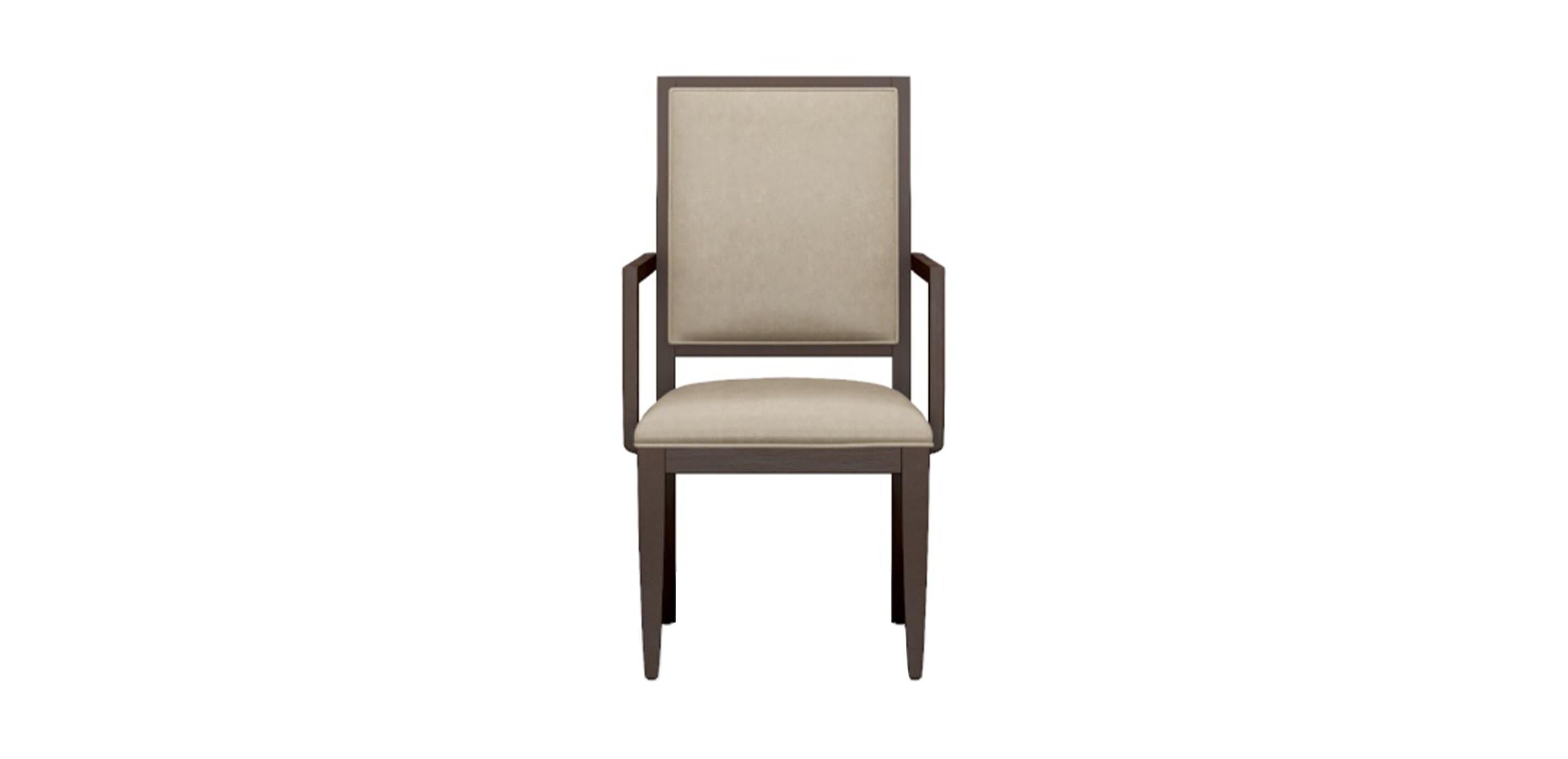 Grayson Leather Dining Chair | Dining Chair with Arms | Ethan Allen