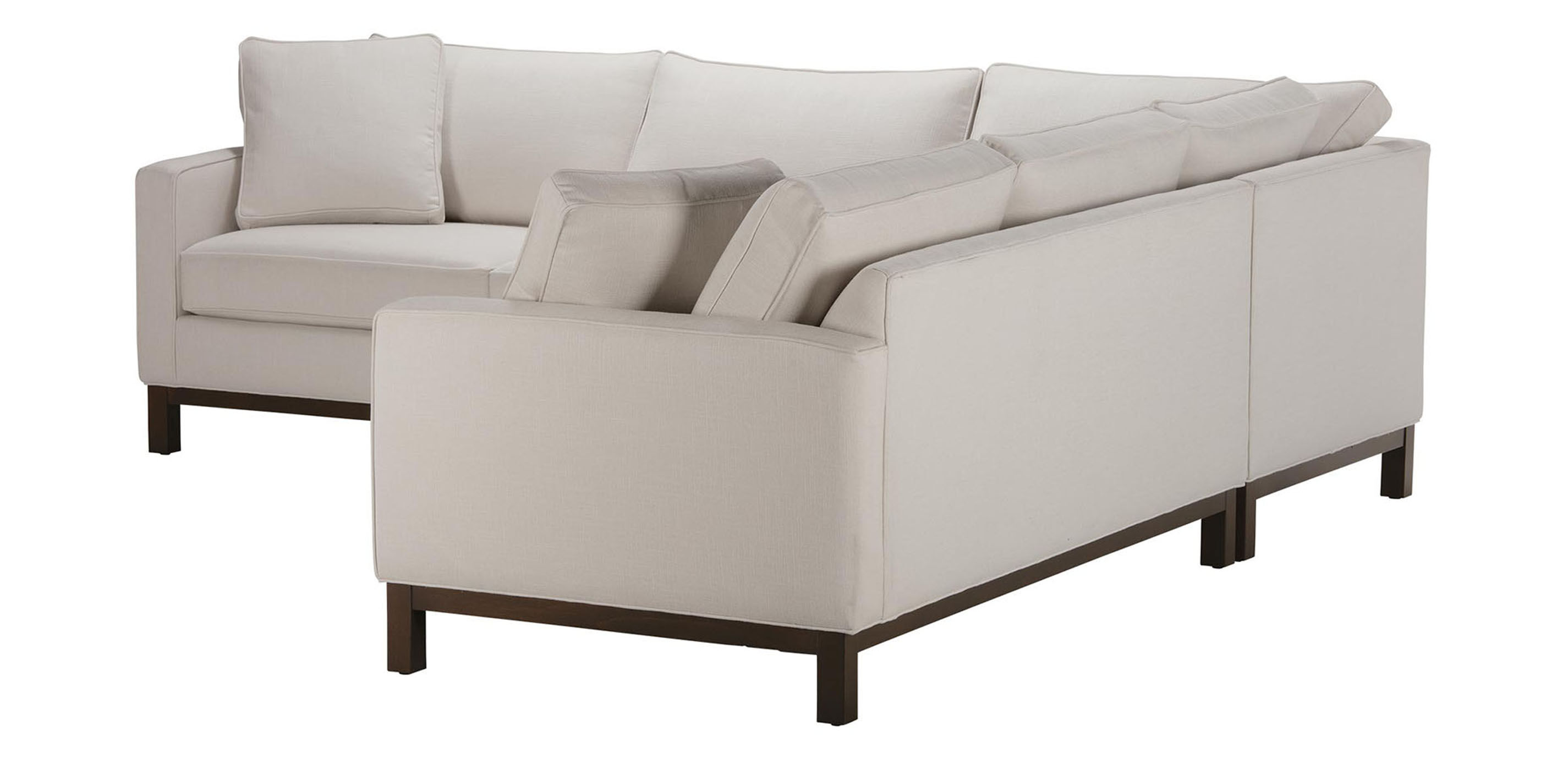 Melrose Too Three Piece Sectional Ethan Allen