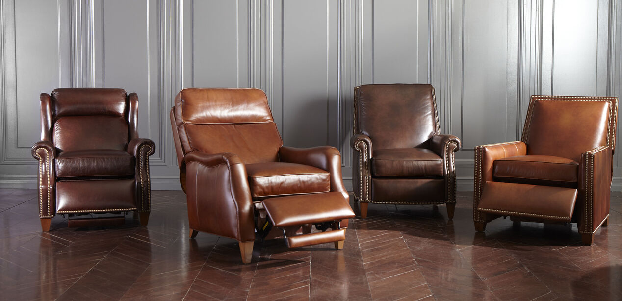 Colburn Leather Recliner | Recliners | Ethan Allen