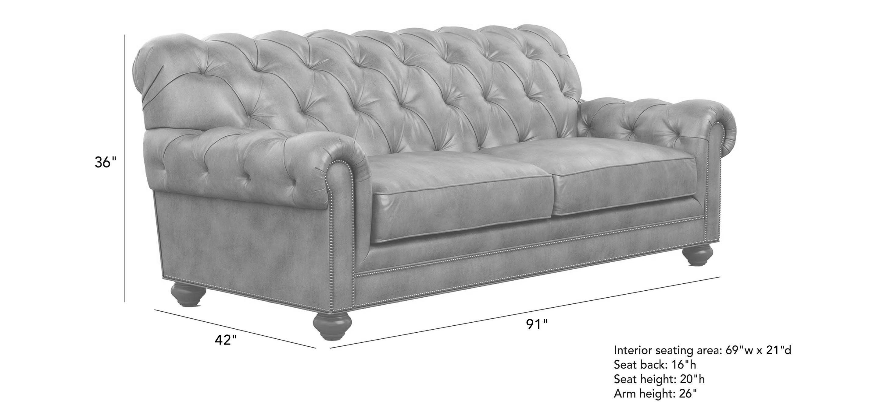 Chadwick Leather Sofa | Ethan Allen