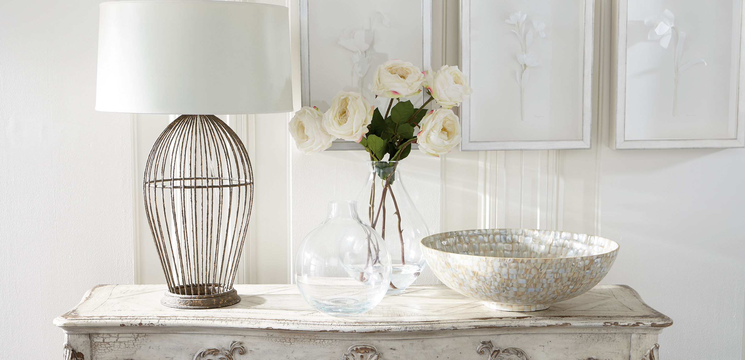 Ivory Mother-of-Pearl Bowl | Bowls | Ethan Allen