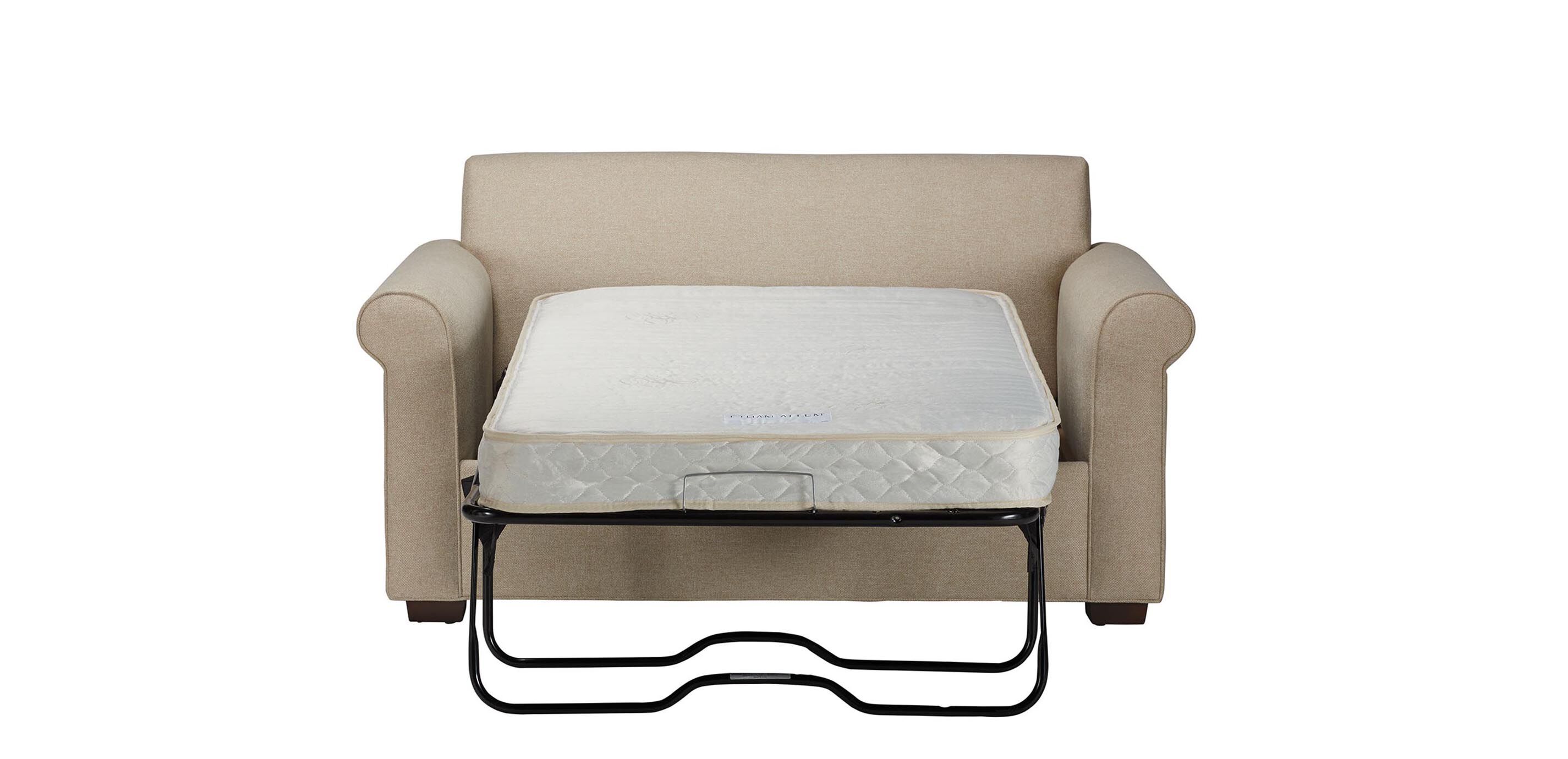 Spencer Roll-Arm Sleeper Sofa | Modern Pullout Couch | Ethan Allen