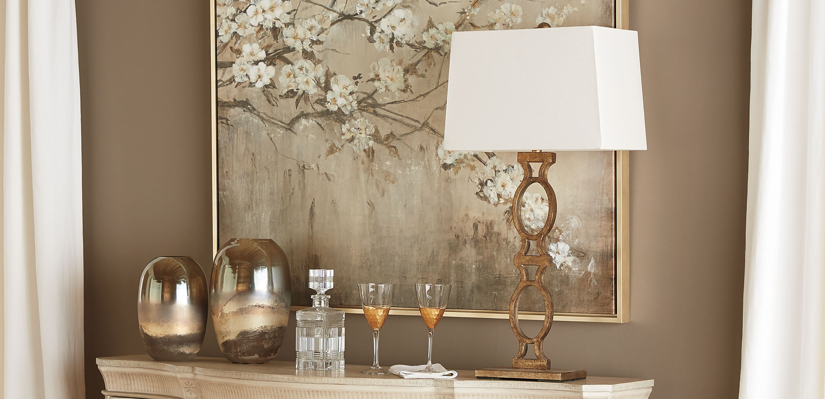 Owen Ringed Table Lamp | TABLE LAMPS | Ethan Allen