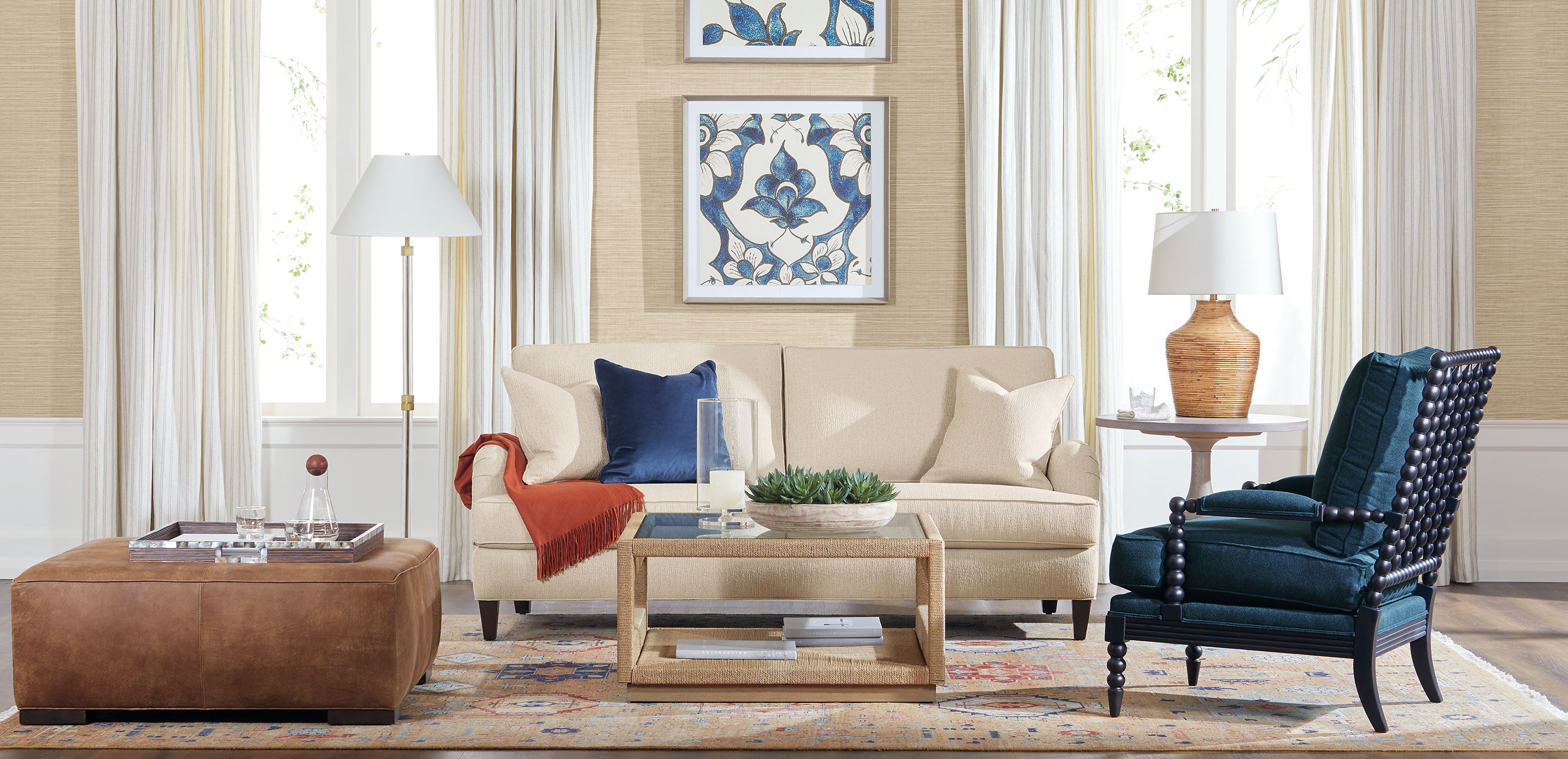 Eloise Pedestal Table | Side Tables | Ethan Allen