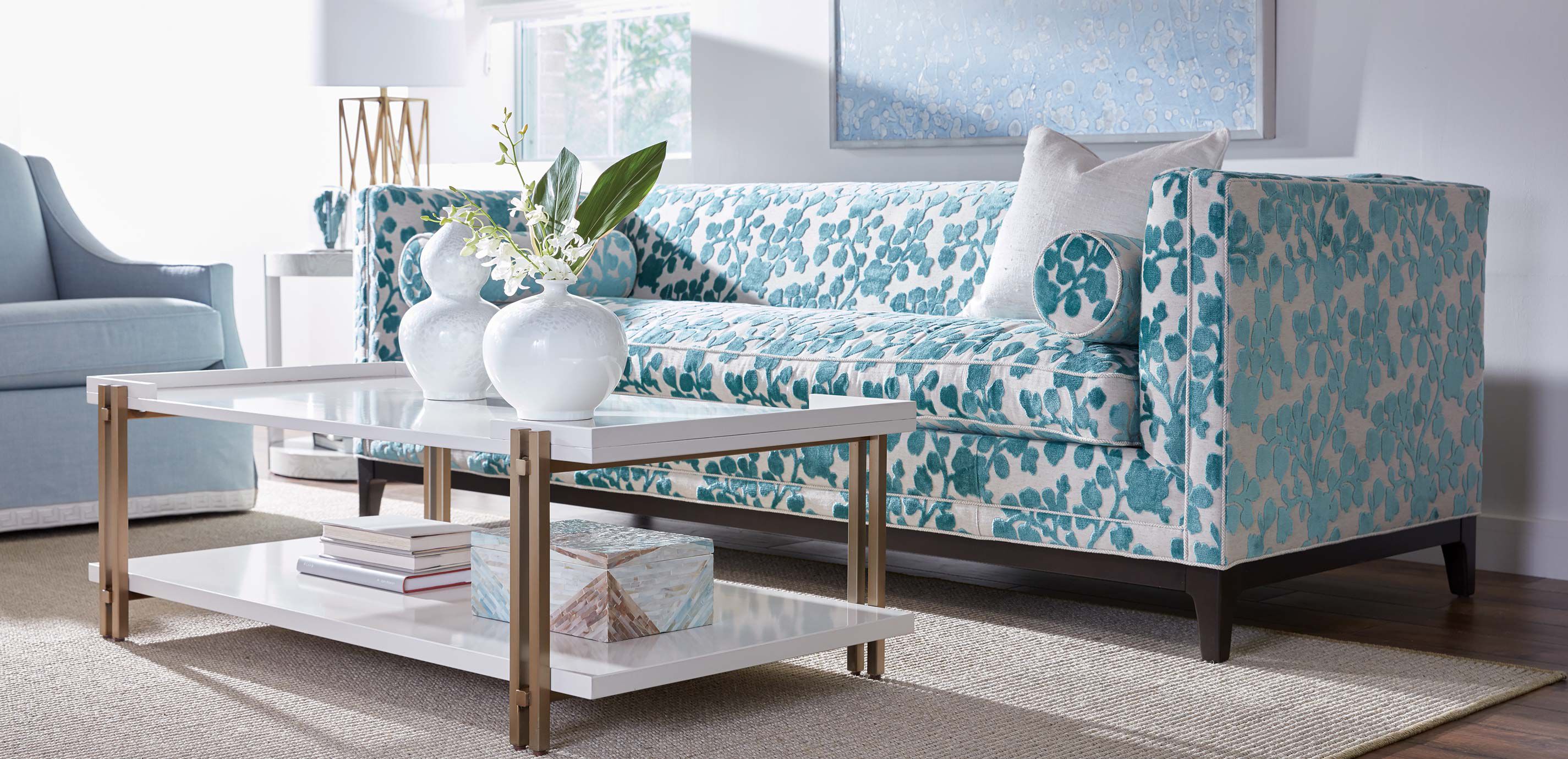 Anderson Tuxedo Sofa | Shelter Arm Sofa | Ethan Allen