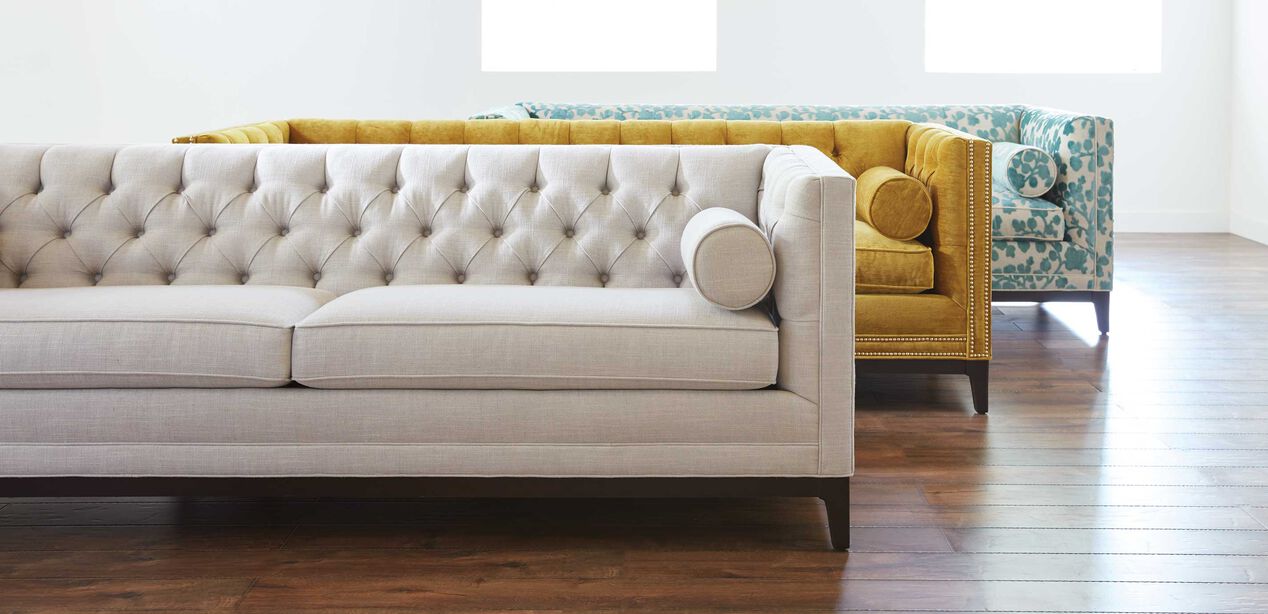 Anderson Tuxedo Sofa | Shelter Arm Sofa | Ethan Allen
