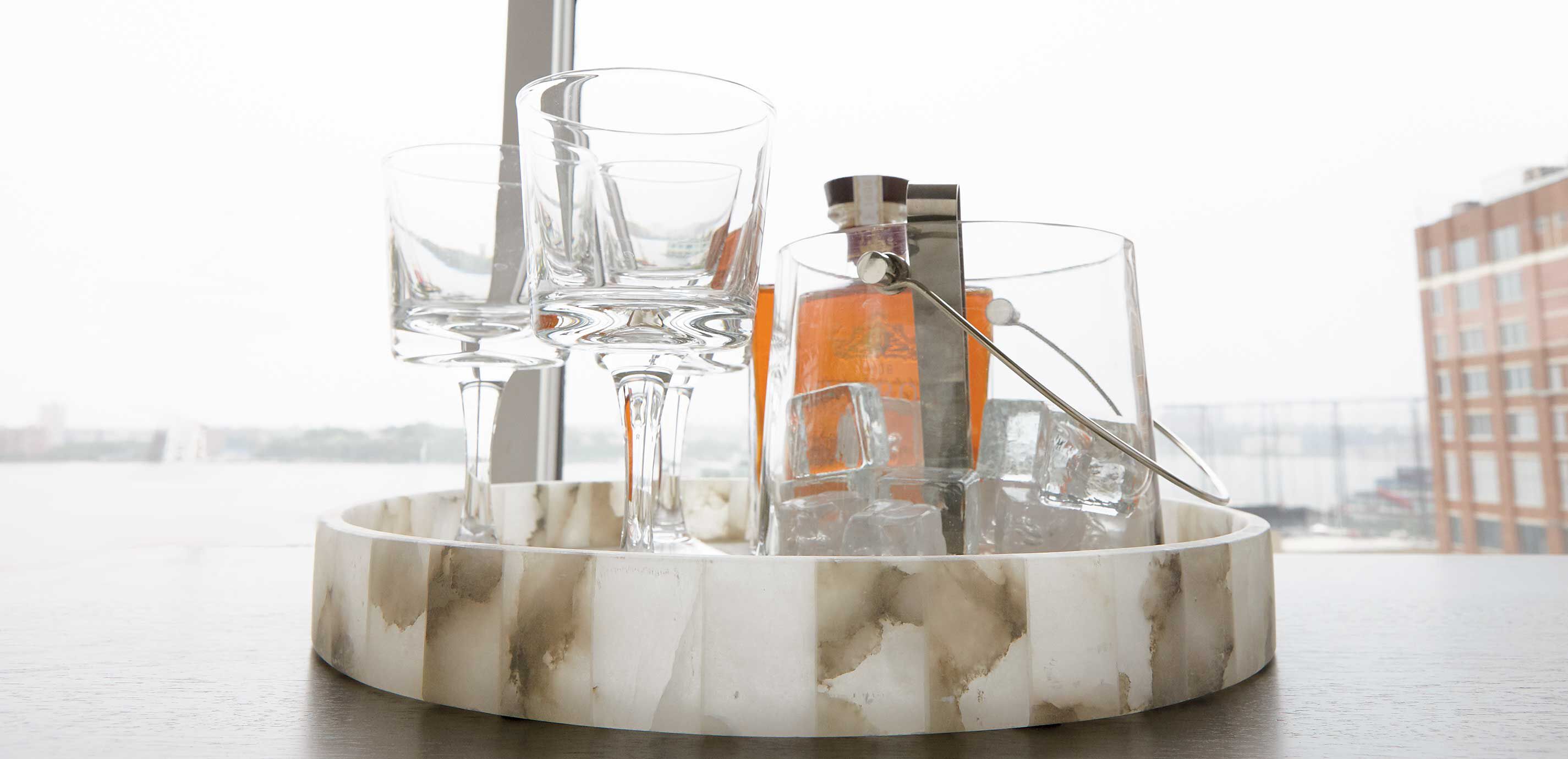 Ranna Decorative Hand-carved Alabaster Tray | Ethan Allen Décor | Ethan ...