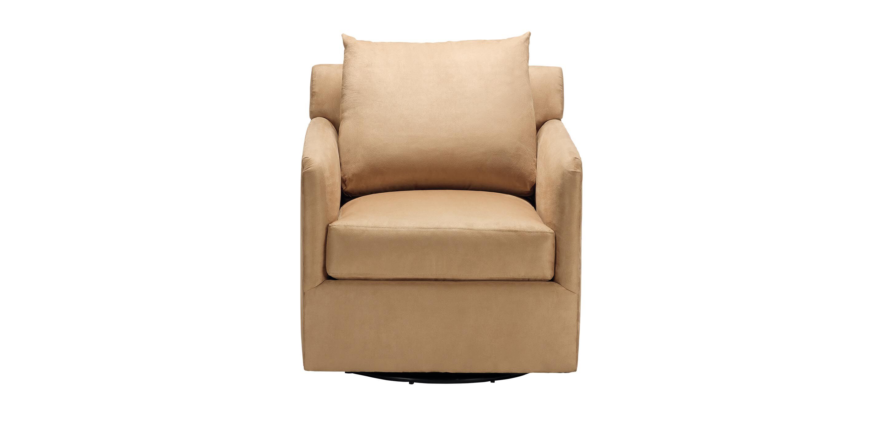 Calia Small Swivel Chair | Apartment Swivel Chair | Ethan Allen