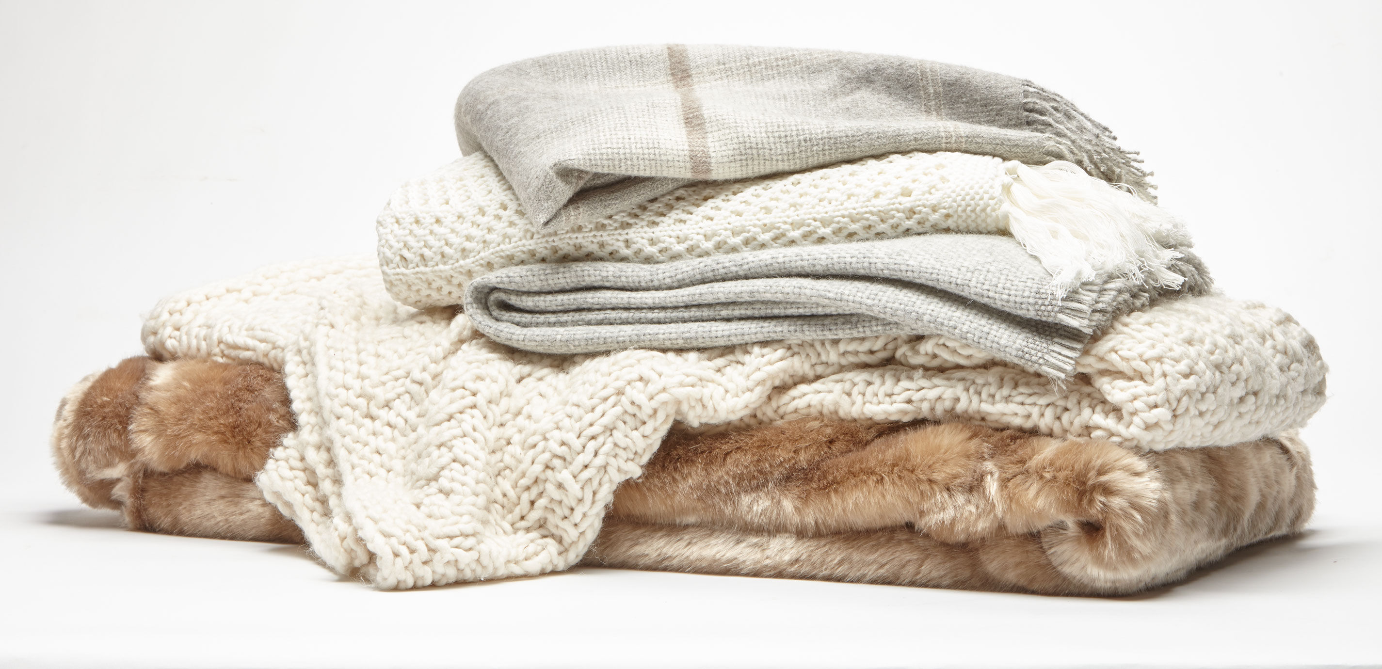 Diagonal Knit Throw | Knit Throw | Ethan Allen