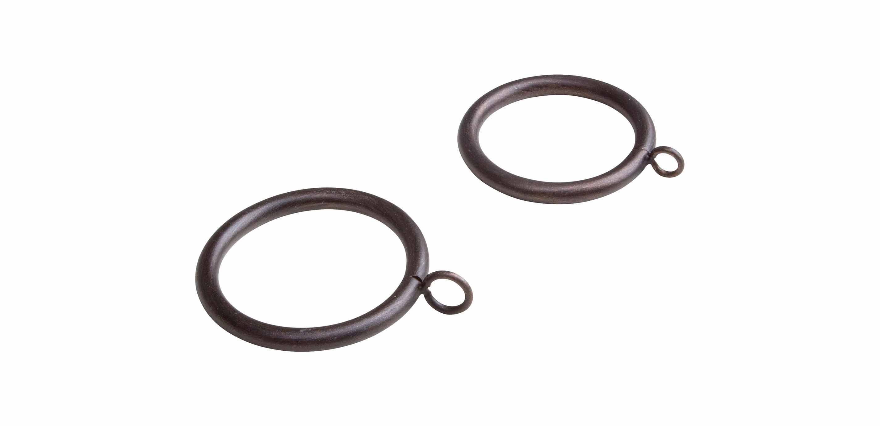 Drapery Hardware Rings, Oil-Rubbed Bronze | Ethan Allen