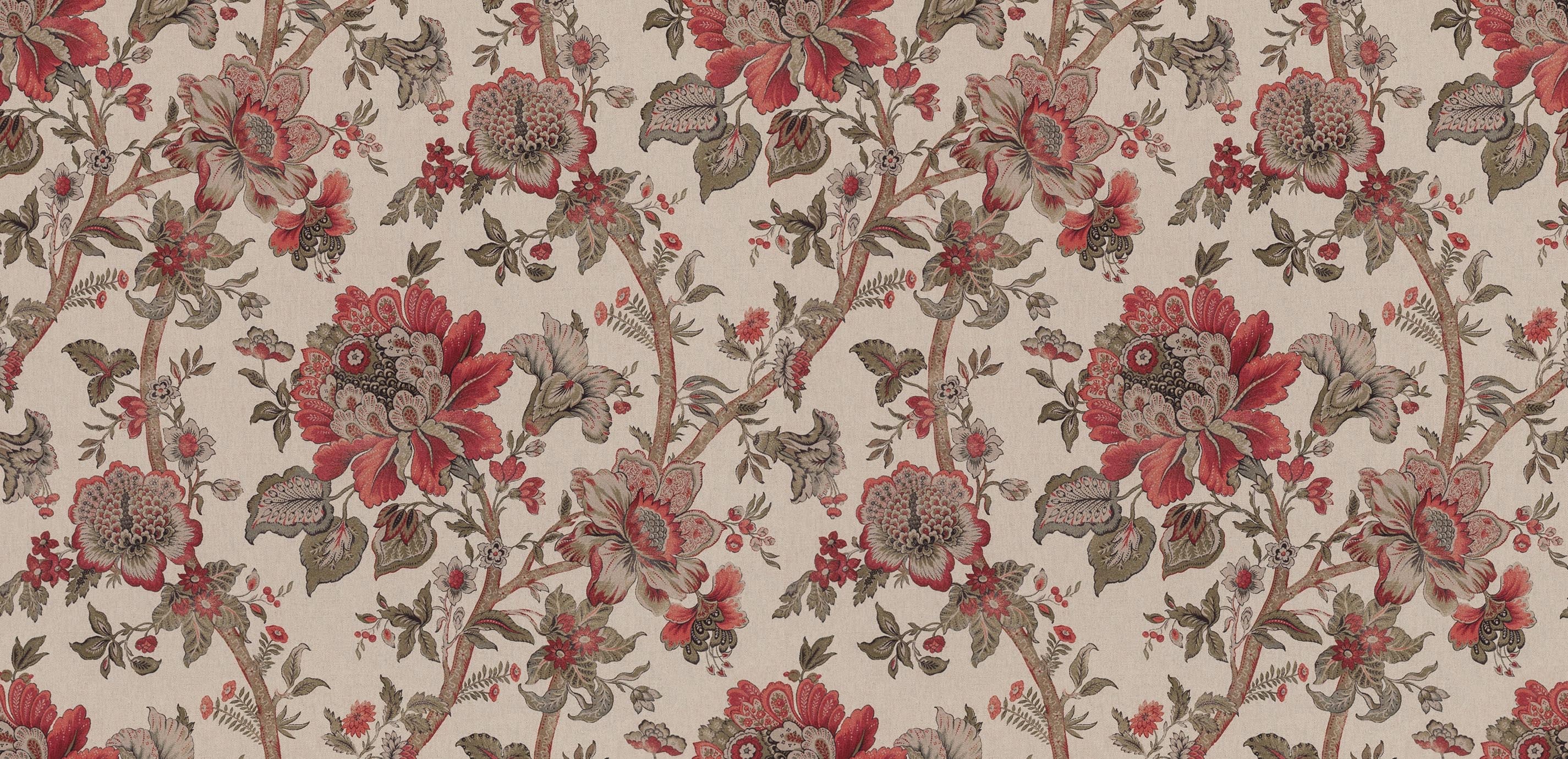 Ethan Allen Floral Fabric