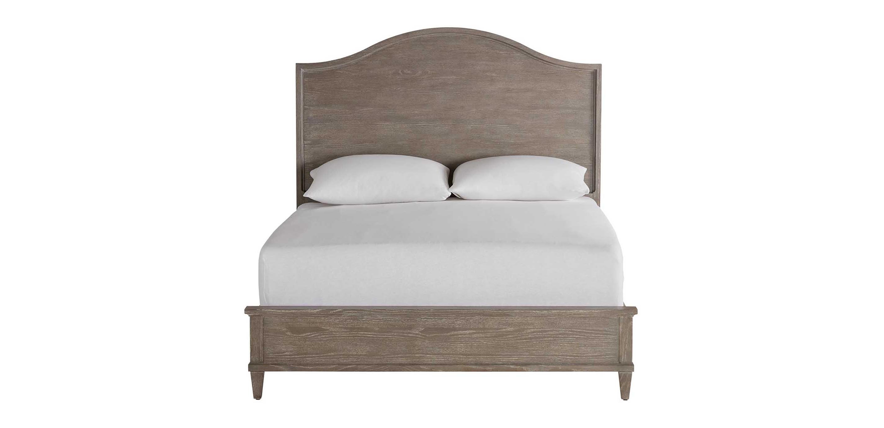 Curved headboard bed frame store