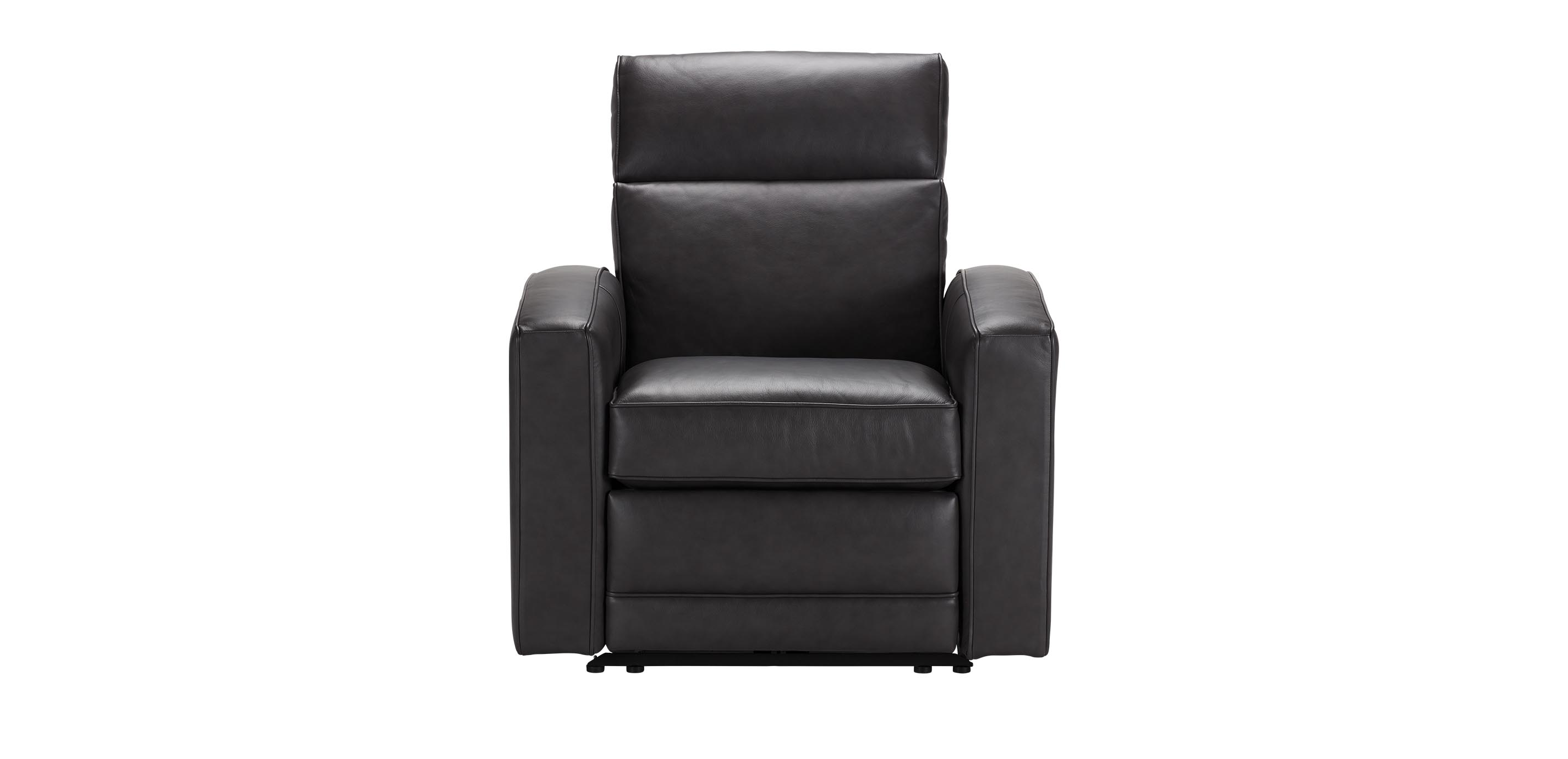 Conover Track-Arm Modern Leather Recliner Chair | Ethan Allen